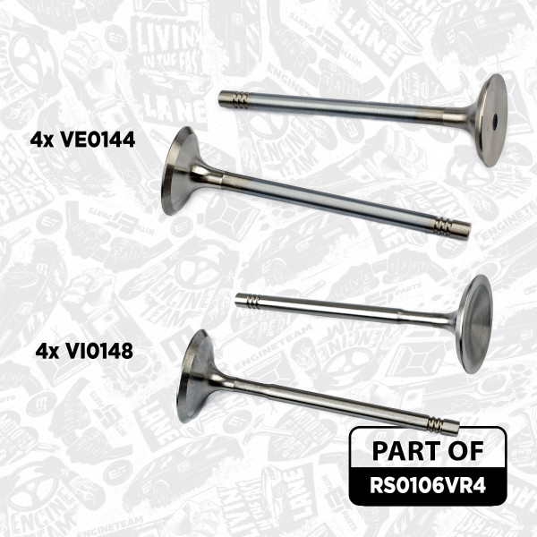 Timing Chain Kit - RS0106VR4 ET ENGINETEAM - 03F198158B, 03F198158 ...