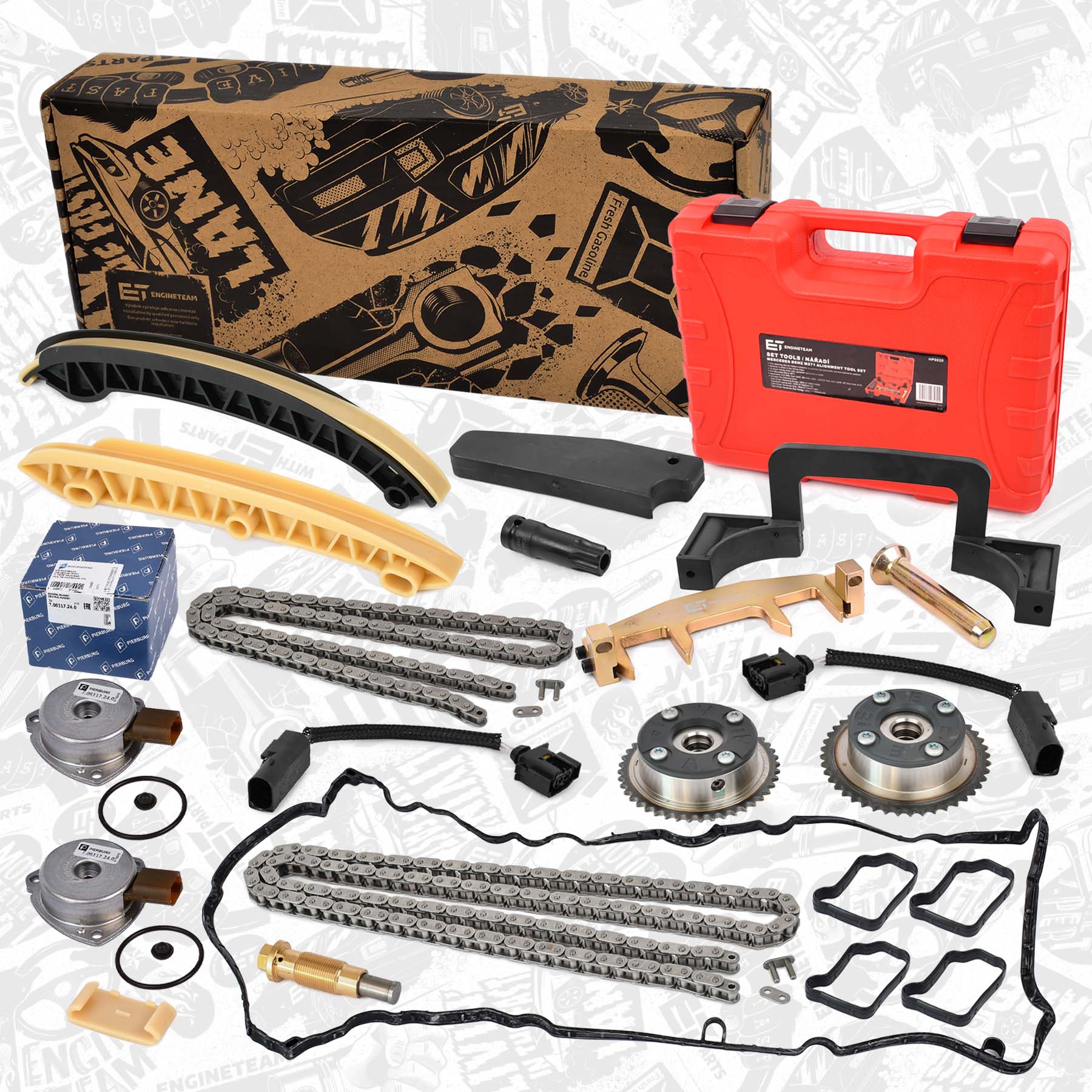 Timing Chain Kit - RS0108VR2 ET ENGINETEAM - 0009932176, 0039979794 ...