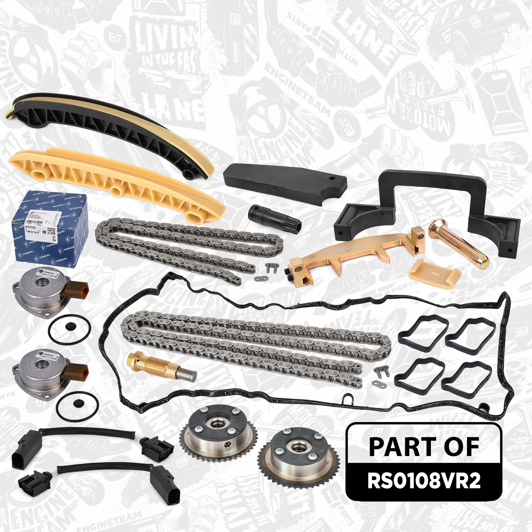 Timing Chain Kit - RS0108VR2 ET ENGINETEAM - 0009932176, 0039979794 ...