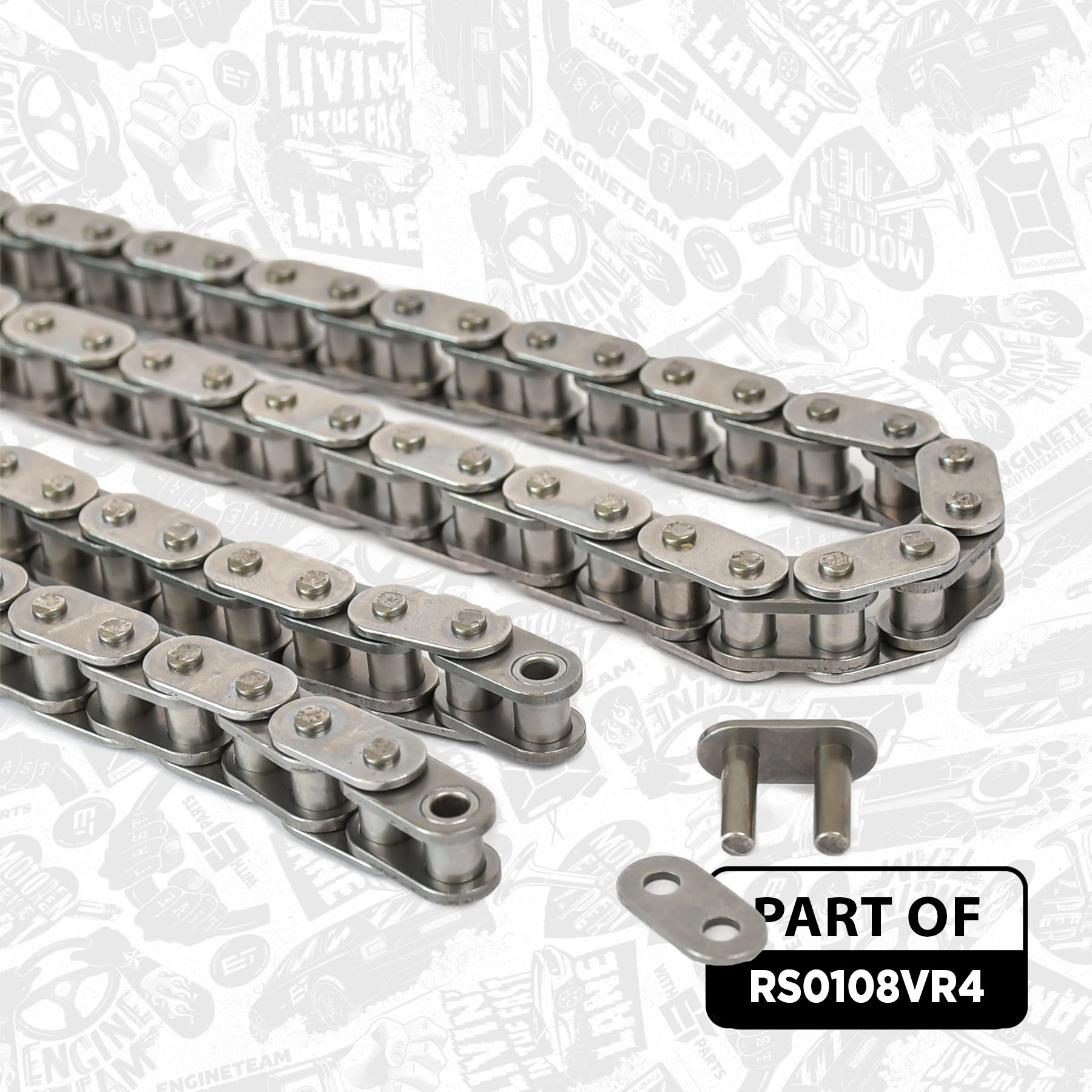Timing Chain Kit - RS0108VR4 ET ENGINETEAM - 0009932176, 0039979794 ...