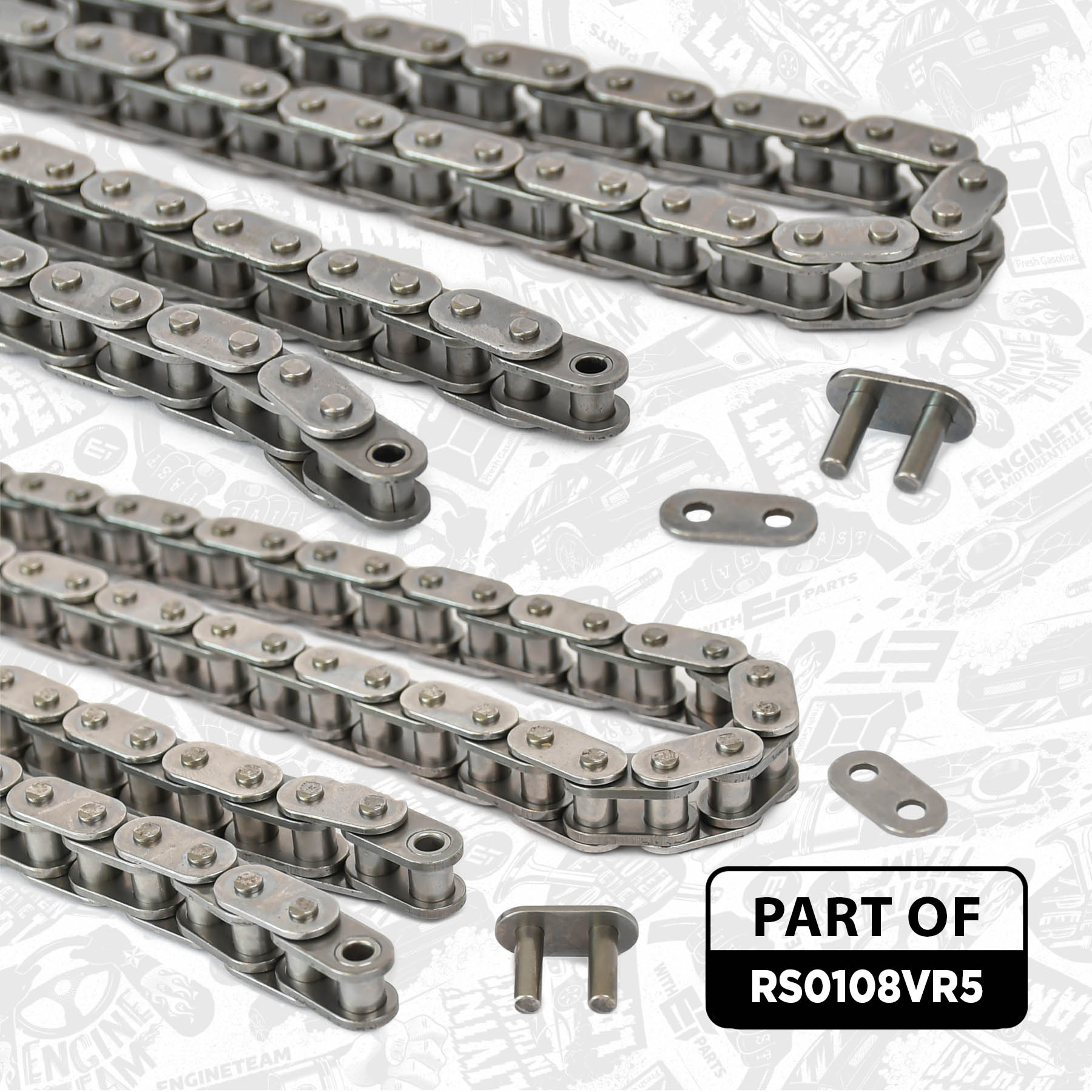 Timing Chain Kit - RS0108VR5 ET ENGINETEAM - 0009932176, 0039979794 ...
