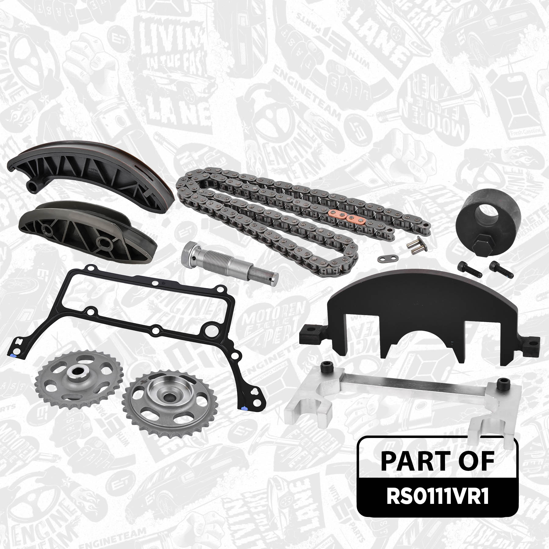 Timing Chain Kit - RS0111VR1 ET ENGINETEAM - A0009938276, 0009938276 ...