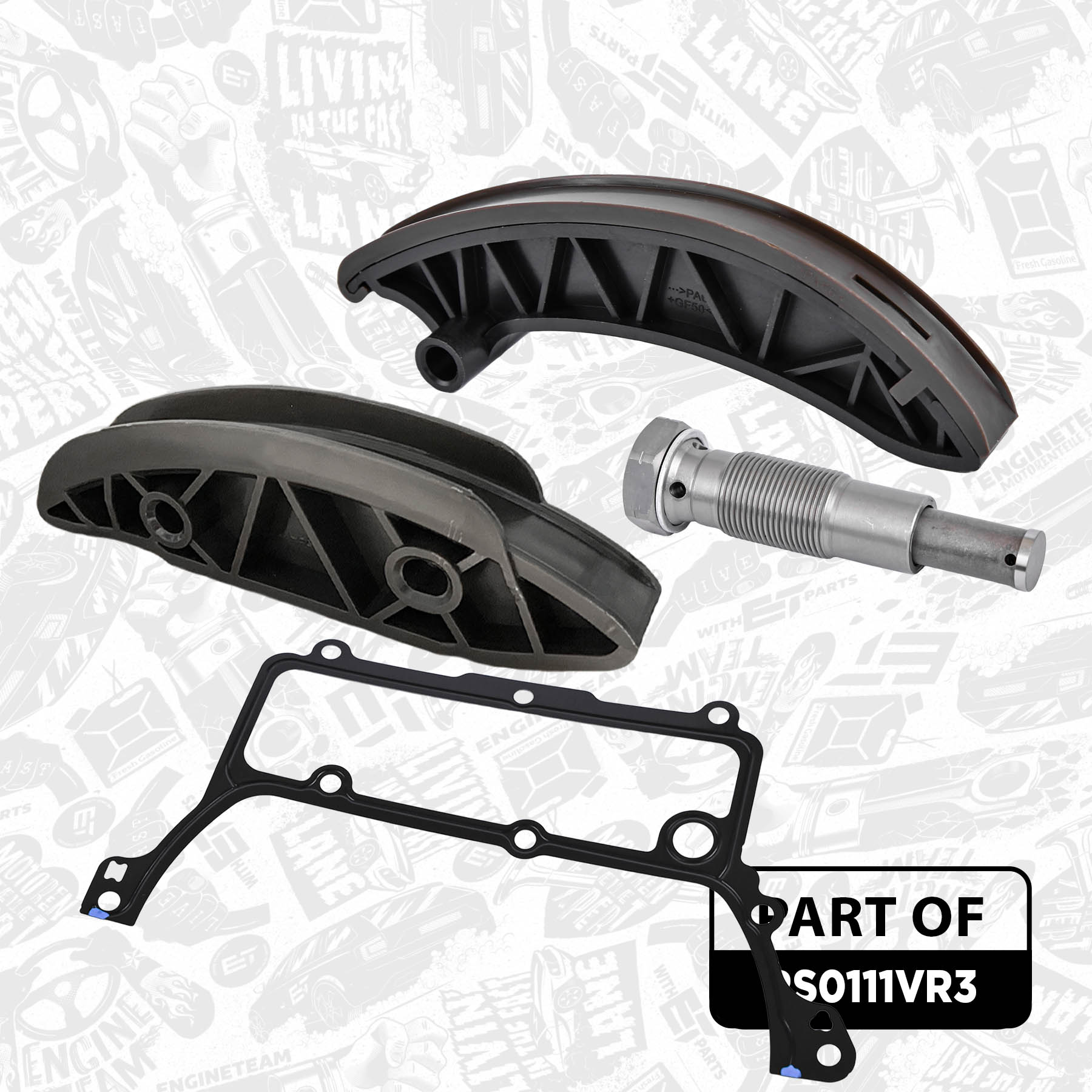 Timing Chain Kit - RS0111VR3 ET ENGINETEAM - 6510520001, A6510520100 ...