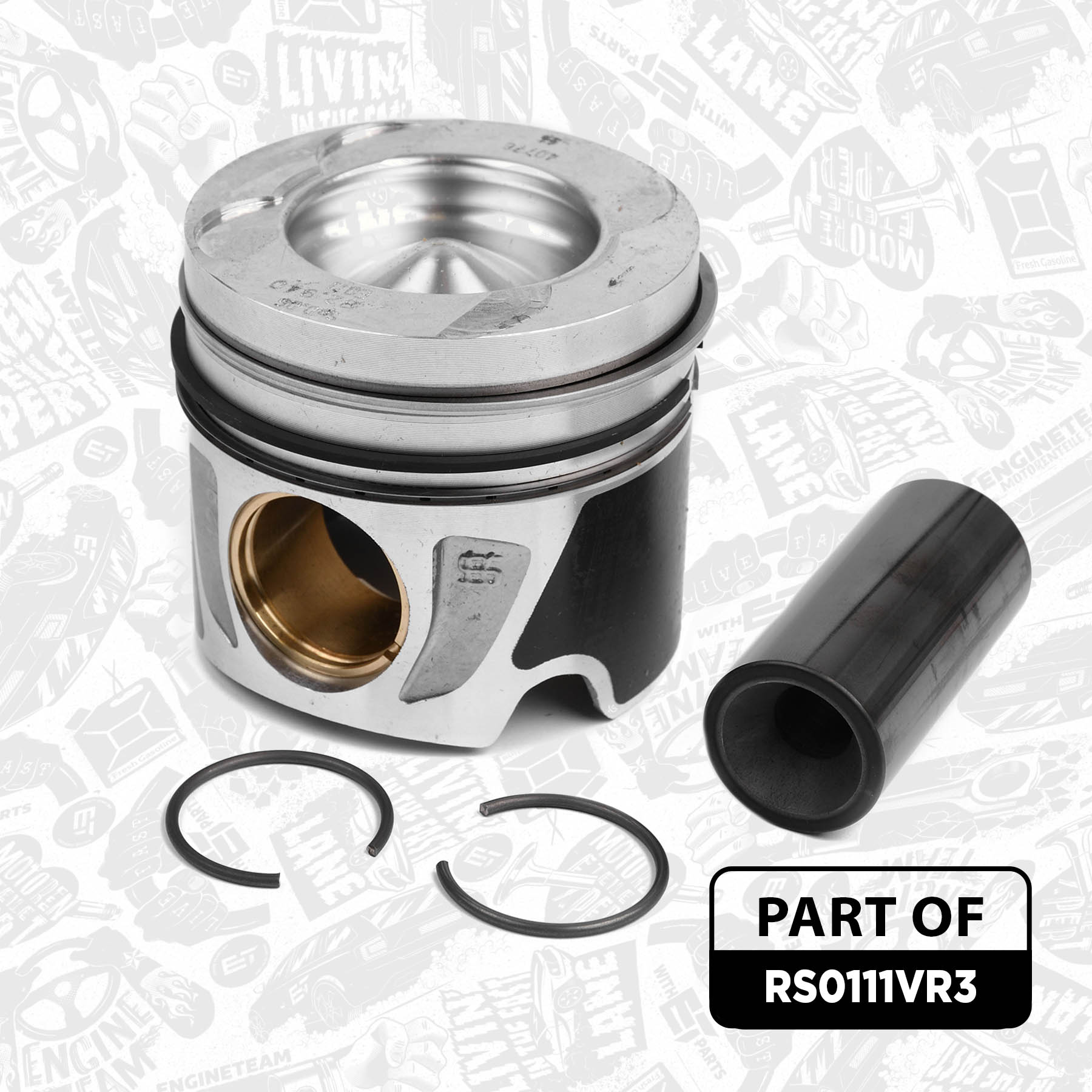 Timing Chain Kit - RS0111VR3 ET ENGINETEAM - 6510520001, A6510520100 ...