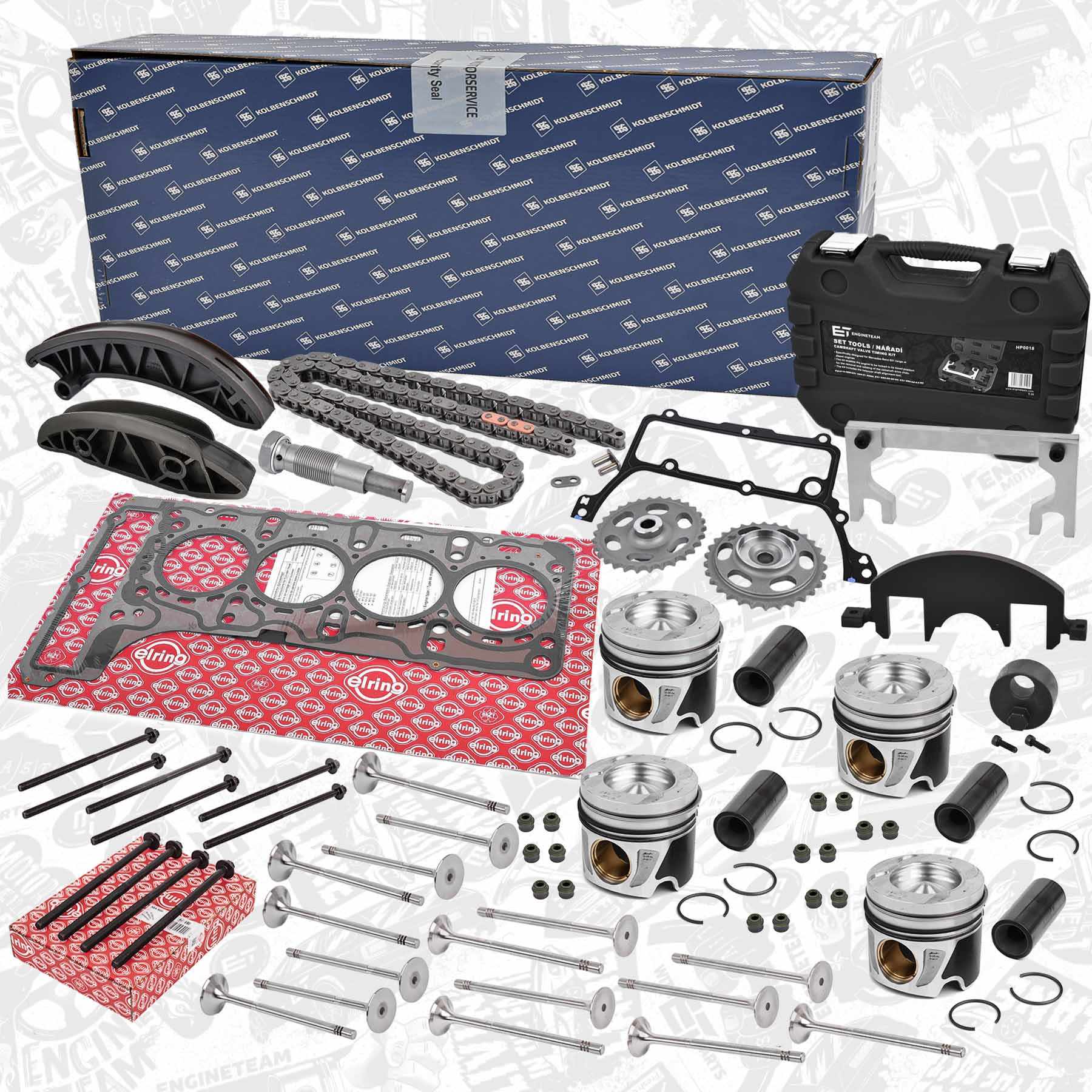 Timing Chain Kit - RS0111VR4 ET ENGINETEAM - 6510520001, A6510520100 ...