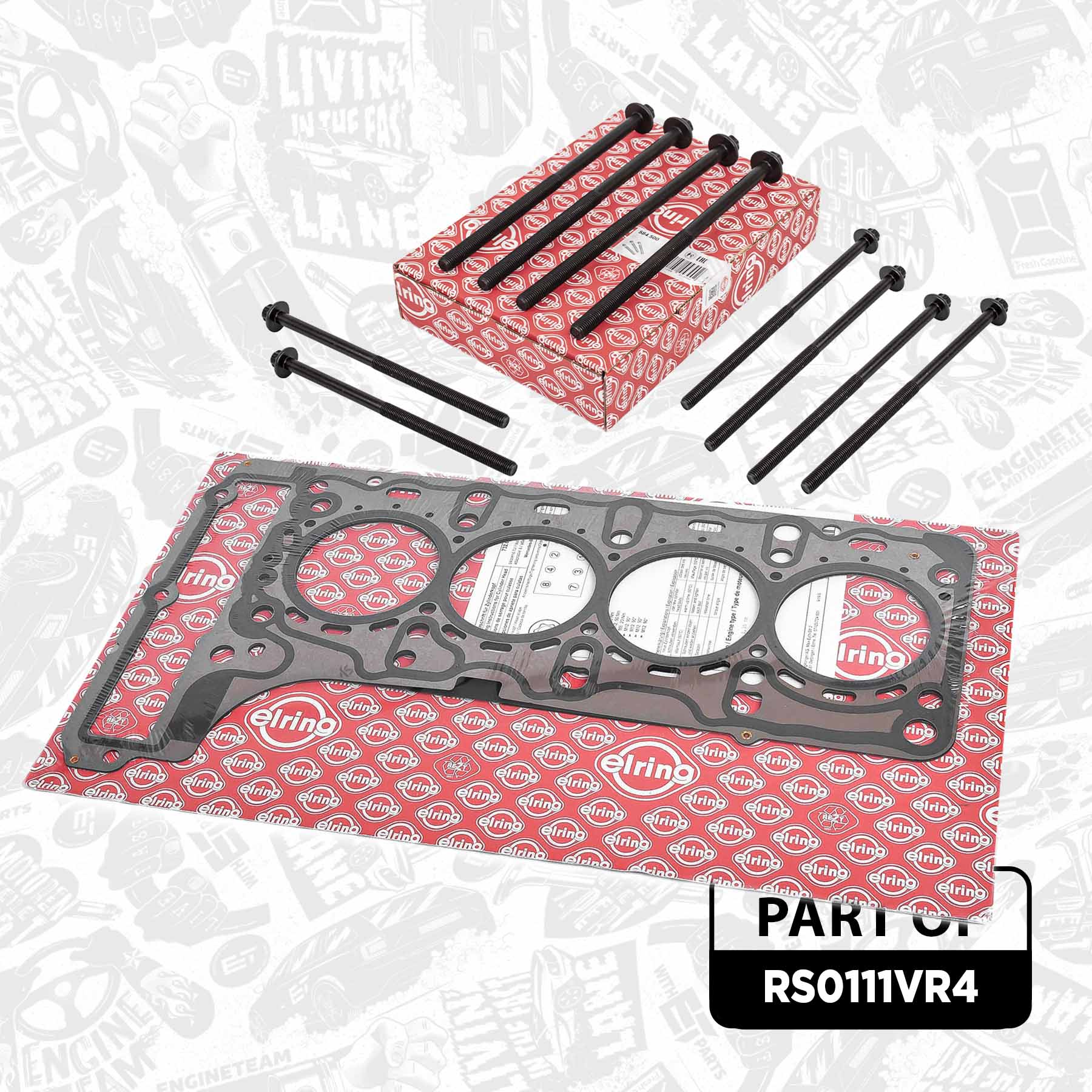 Timing Chain Kit - RS0111VR4 ET ENGINETEAM - 6510520001, A6510520100 ...