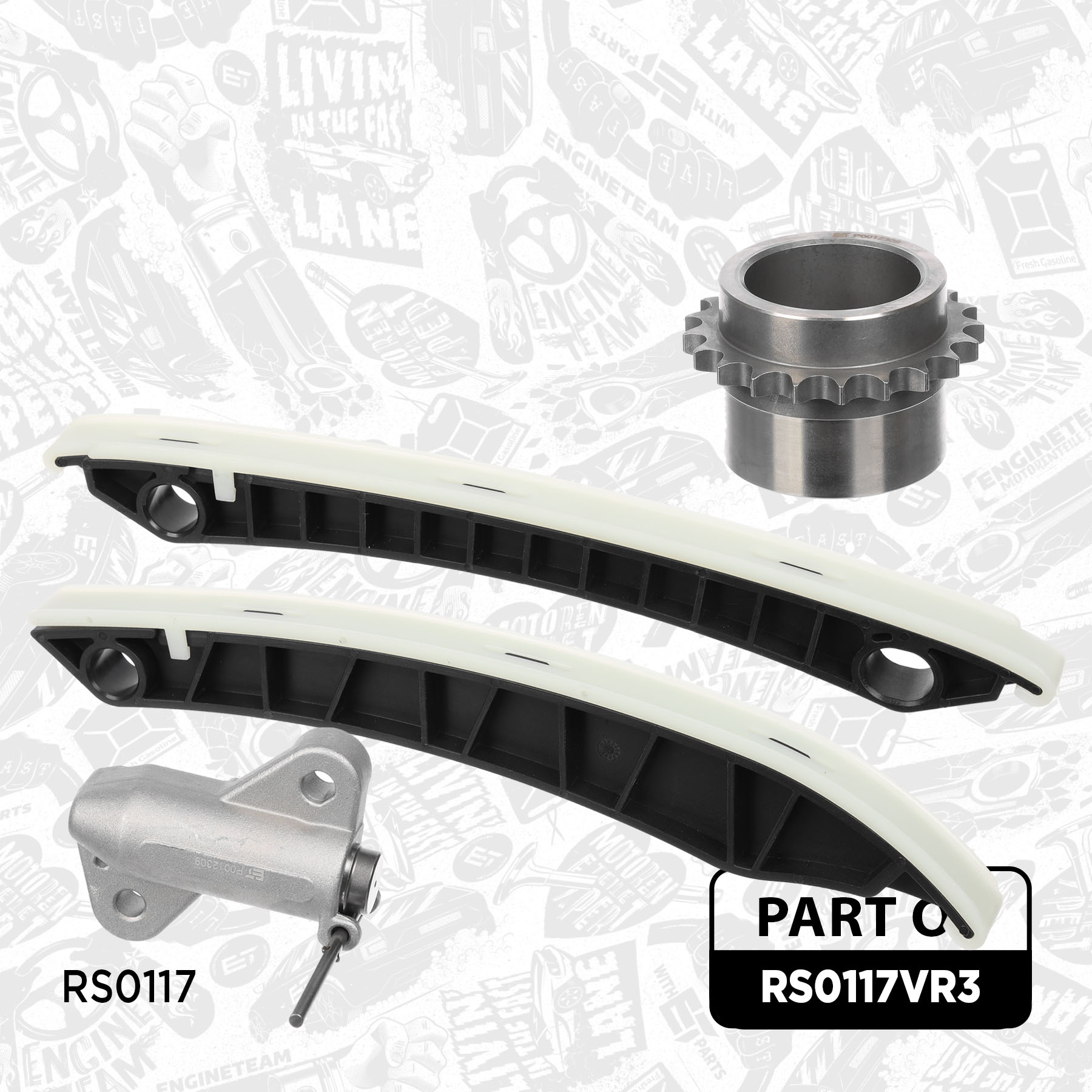 Timing Chain Kit - RS0117VR3 ET ENGINETEAM - 130C1-8929R, 15010-00Q2C ...