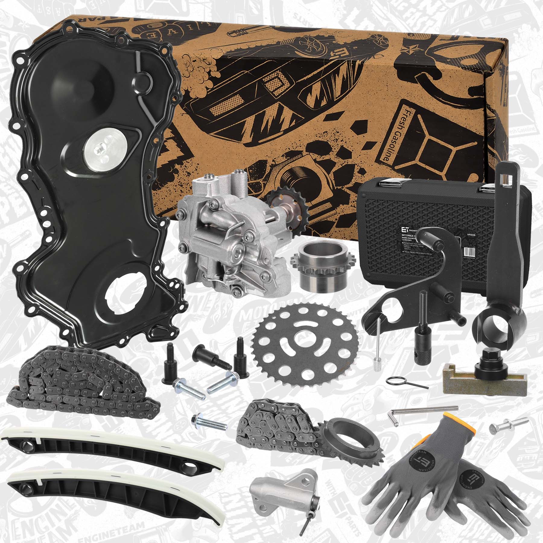 Timing Chain Kit - RS0117VR5 ET ENGINETEAM - 130C1-8929R, 15010-00Q2C ...
