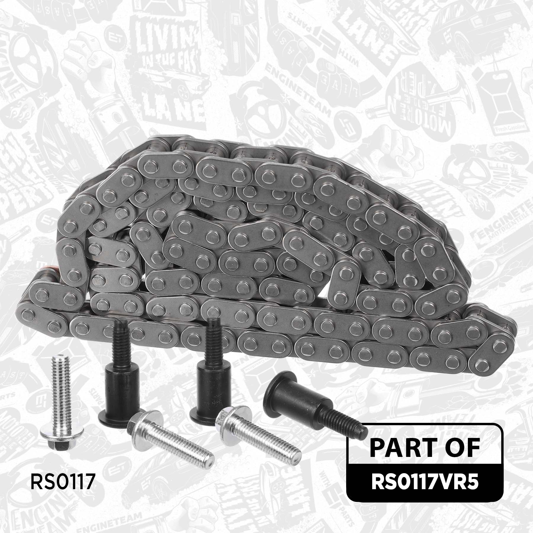 Timing Chain Kit - RS0117VR5 ET ENGINETEAM - 130C1-8929R, 15010-00Q2C ...