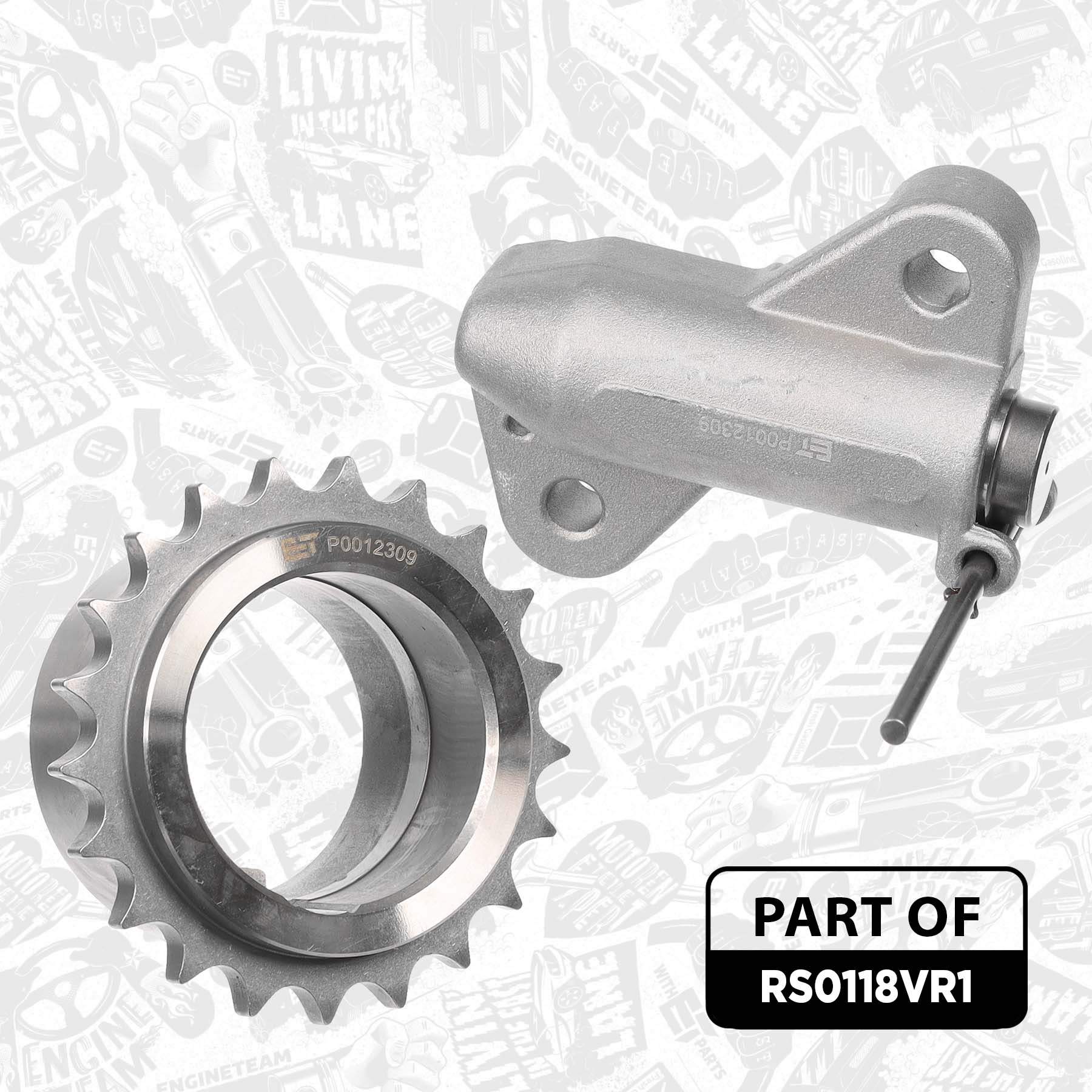 Timing Chain Kit - RS0118VR1 ET ENGINETEAM - 130289246R, 6000616580 ...
