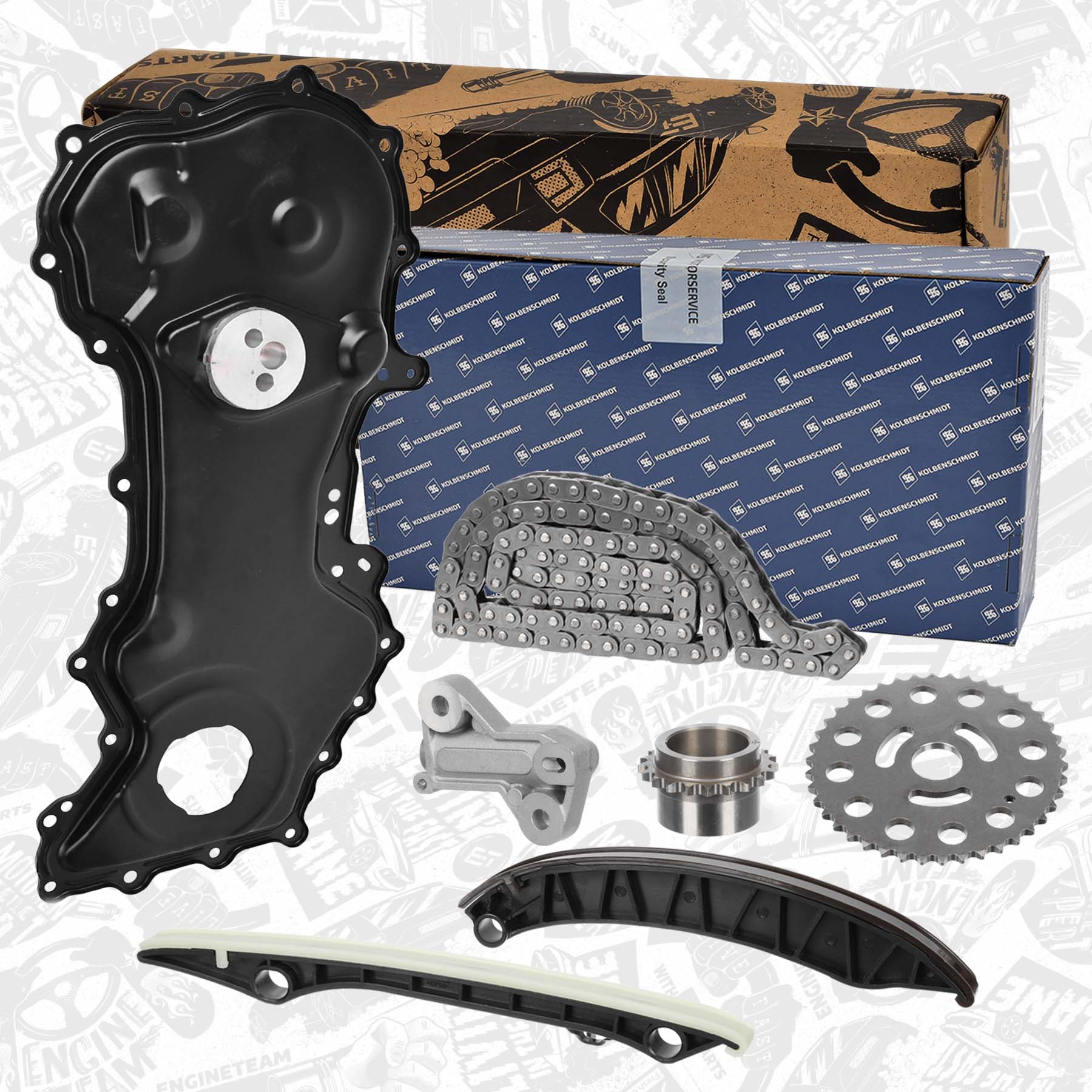 Timing Chain Kit - RS0128VR1 ET ENGINETEAM - 130706089R, 8201012338 ...