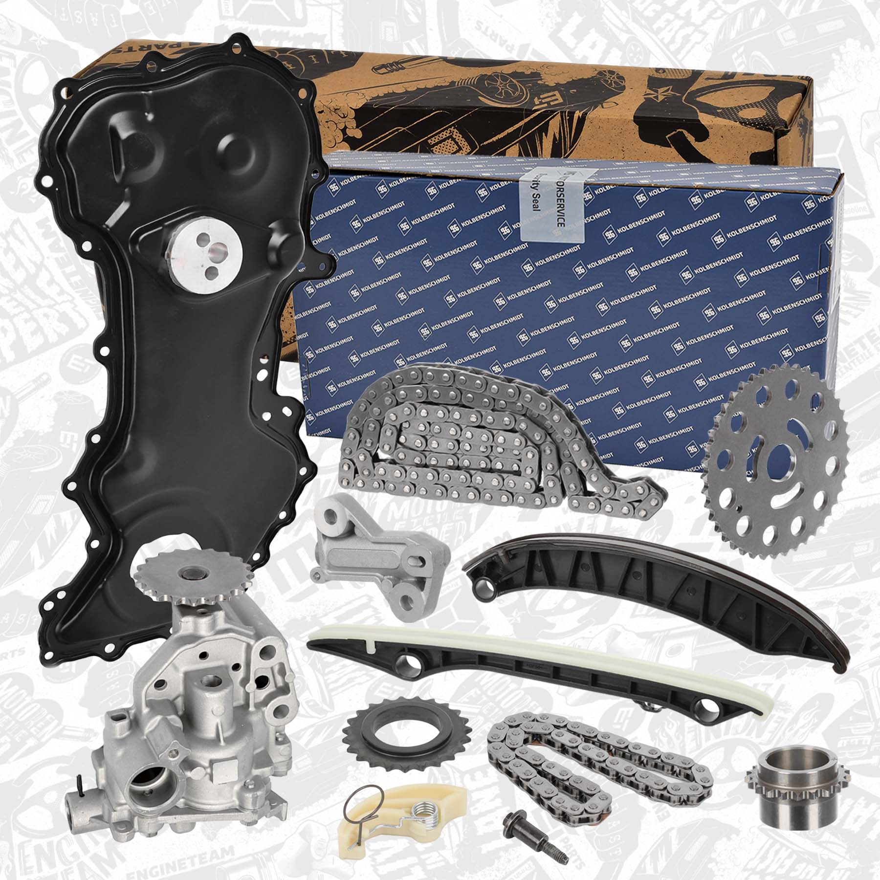 Timing Chain Kit - RS0128VR3 ET ENGINETEAM - 130706089R, 8201012338 ...