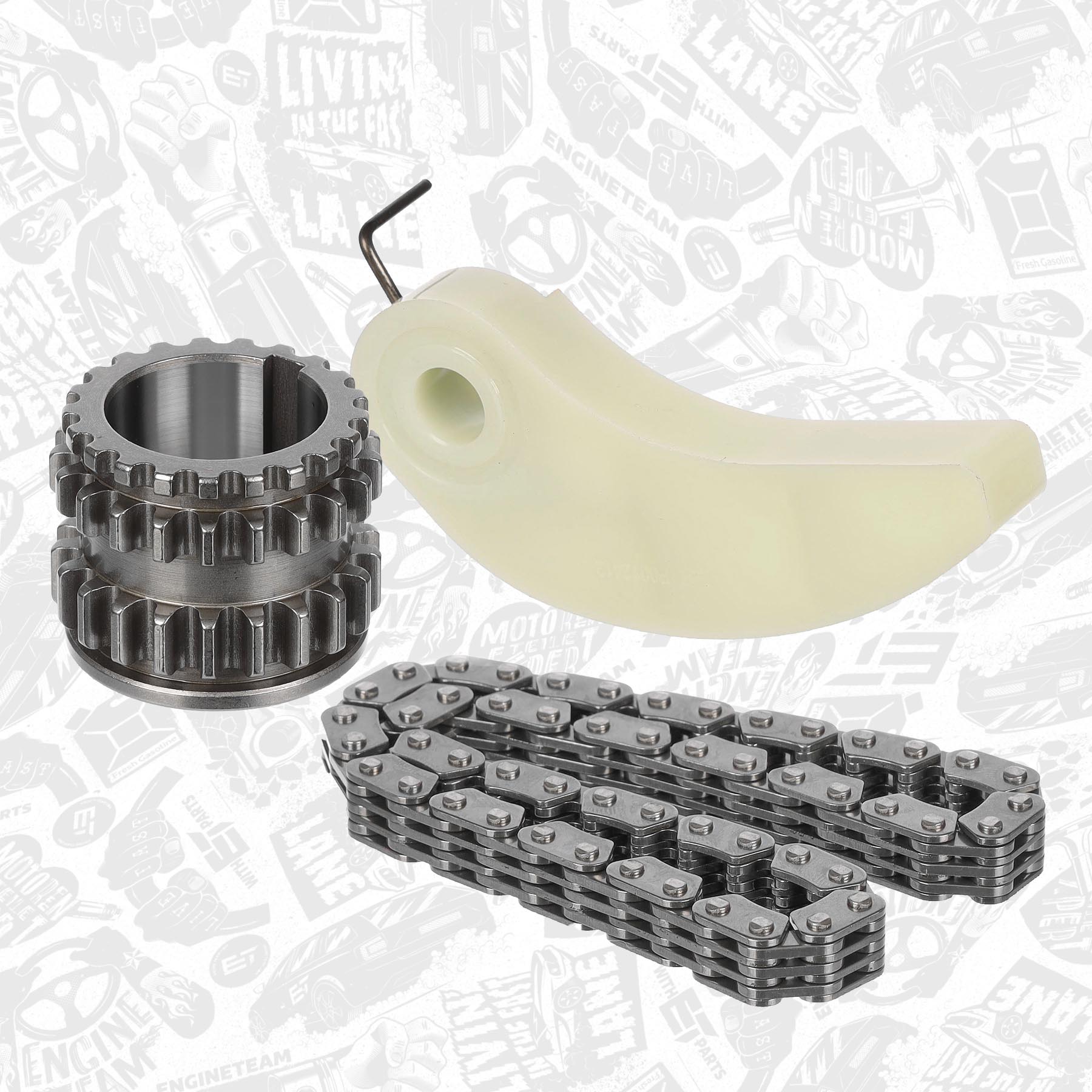 Chain Kit, oil pump drive - RS0140 ET ENGINETEAM - 150A03349R ...