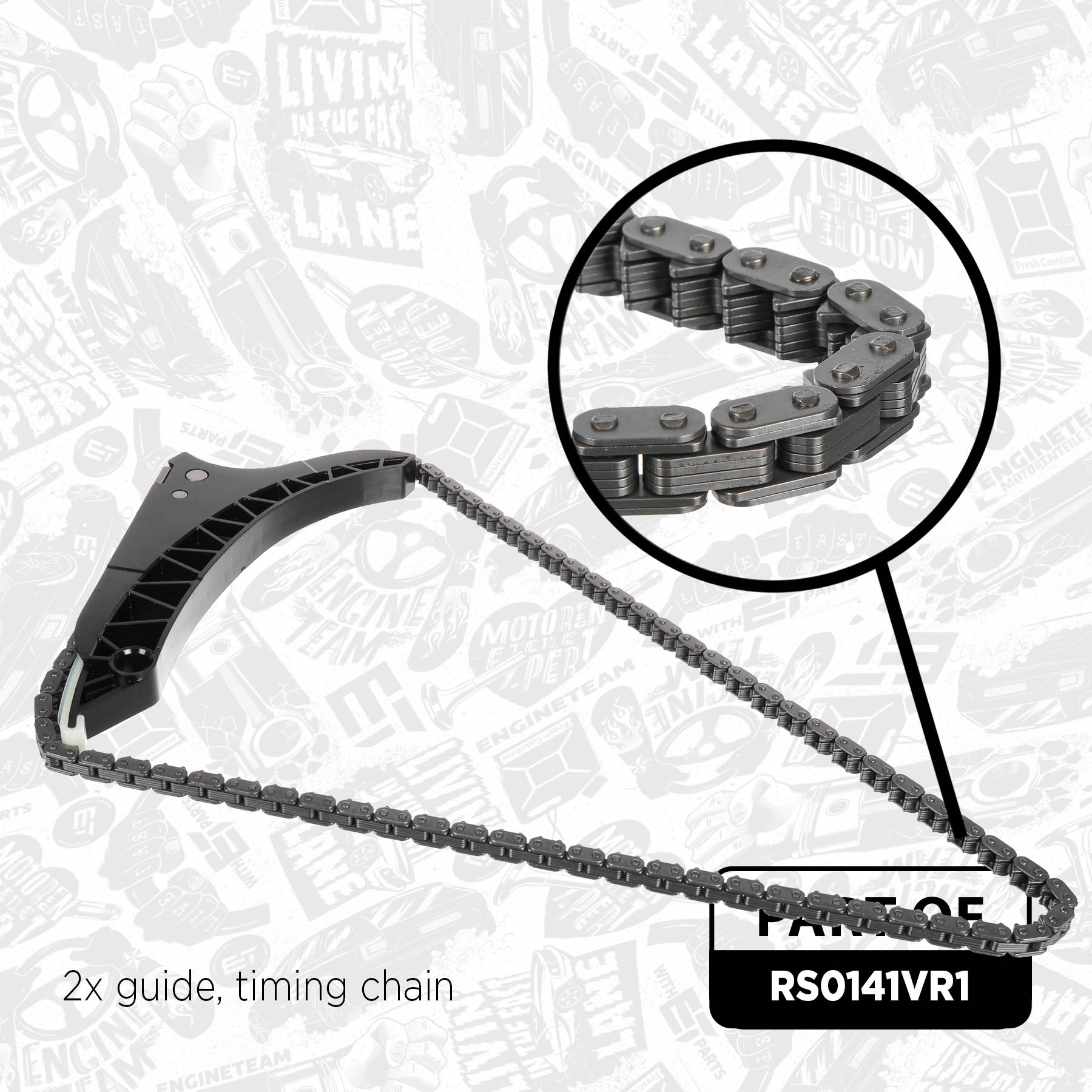 Timing Chain Kit - RS0141VR1 ET ENGINETEAM - 11417572531, 11317557741 ...