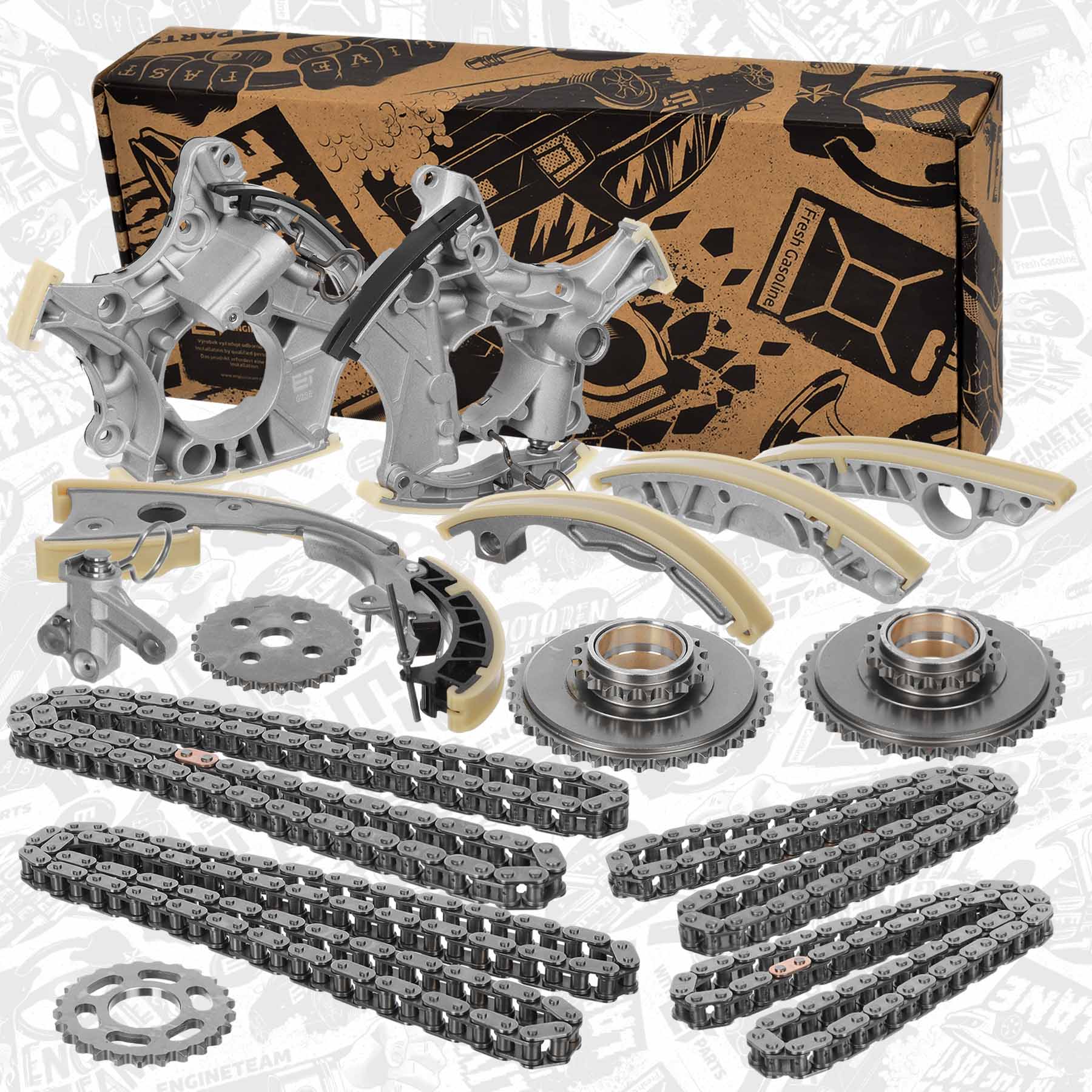 Timing Chain Kit - RS0142 ET ENGINETEAM - 06E109229A, 079109229B ...