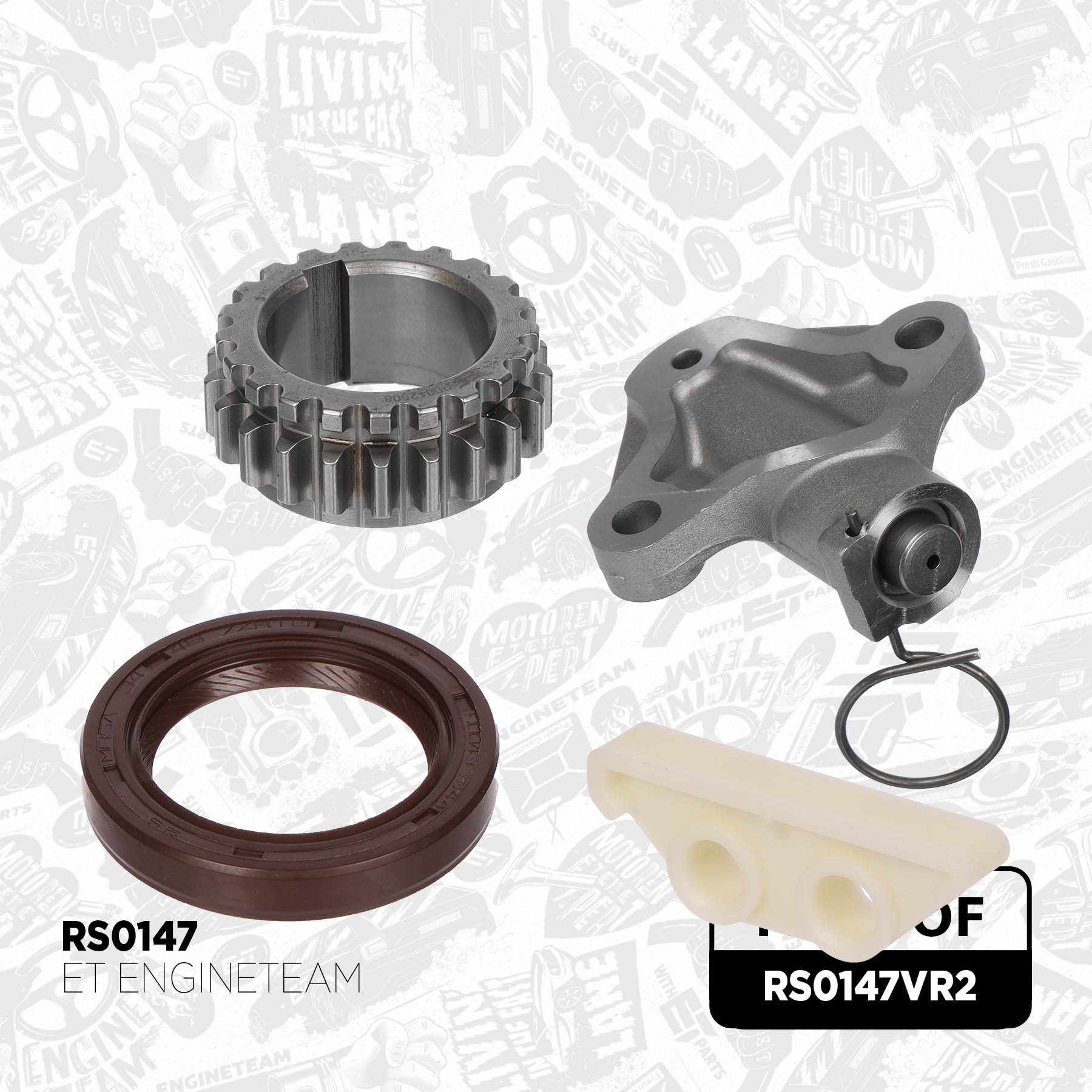 Timing Chain Kit - RS0147VR2 ET ENGINETEAM - 21421-03000, 2142103000 ...