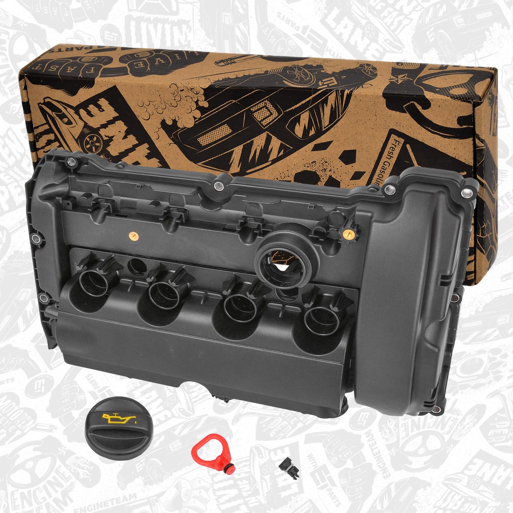 Cylinder Head Cover - RV0003 ET ENGINETEAM - 11127646555, 11127572854 ...