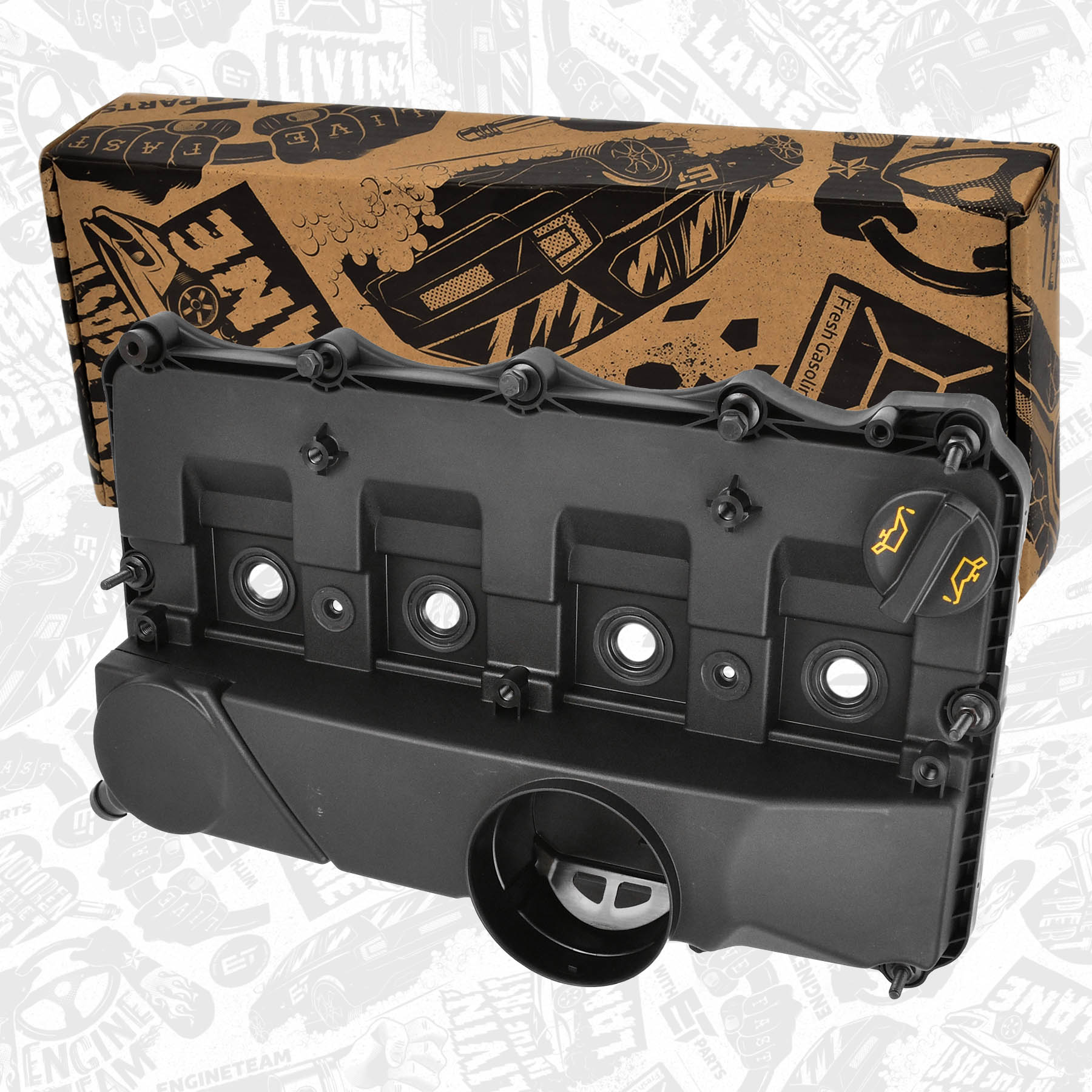 Cylinder Head Cover - RV0006 ET ENGINETEAM - 9659489880, 0248P9 ...