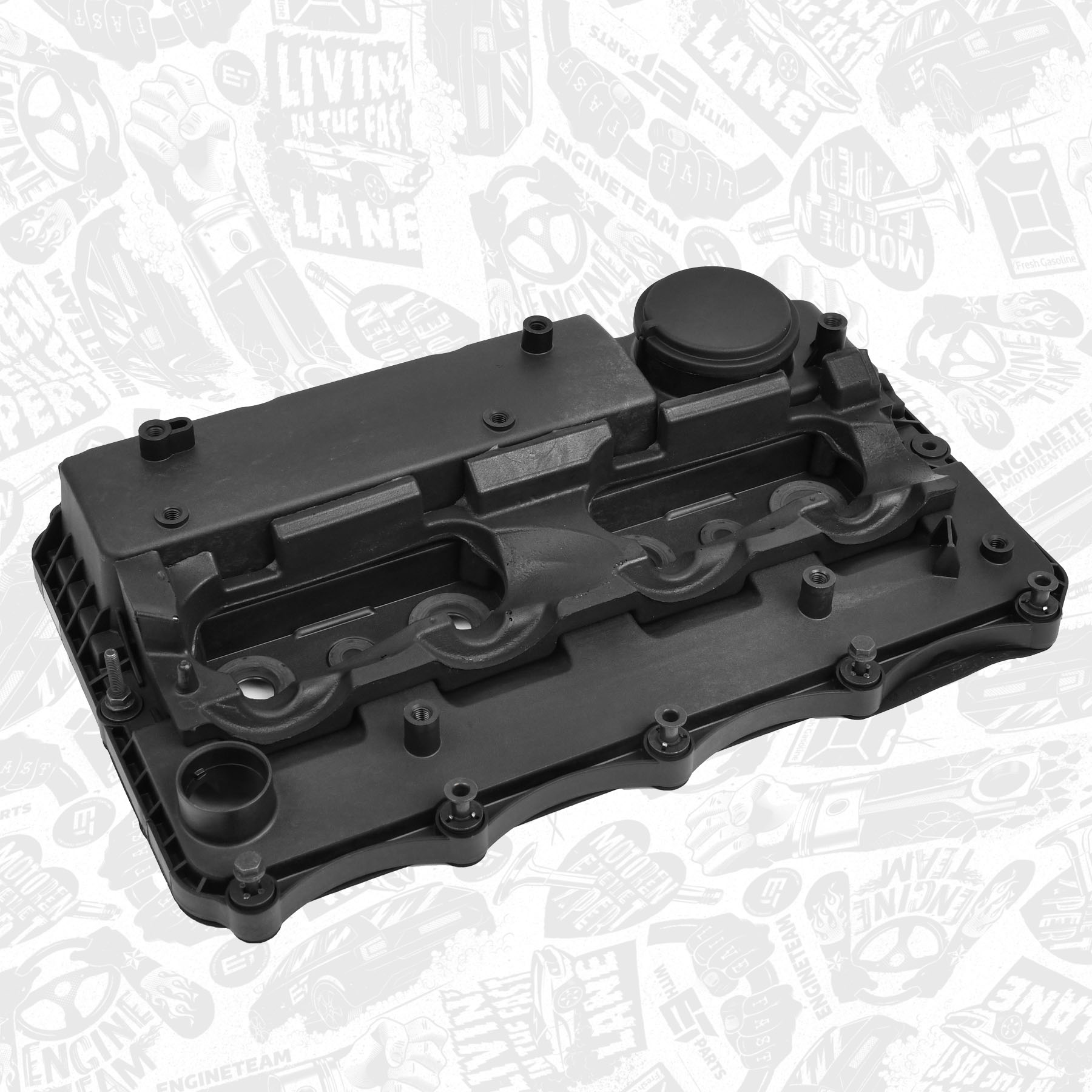 Cylinder Head Cover - RV0008 ET ENGINETEAM - 1717679, 9675691480 ...