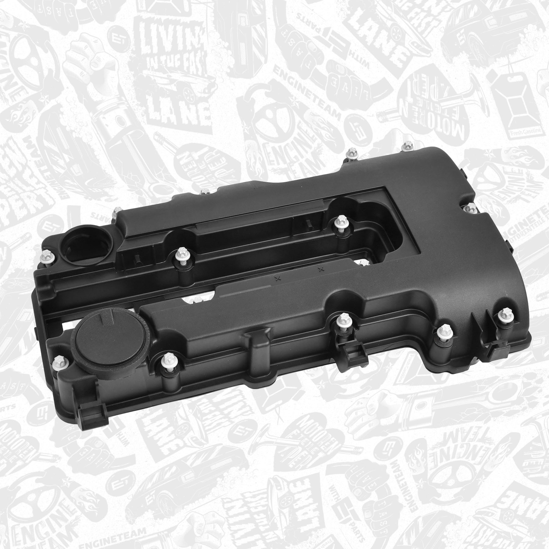 Cylinder Head Cover - RV0011 ET ENGINETEAM - 25198877, 607145, 55561426 ...