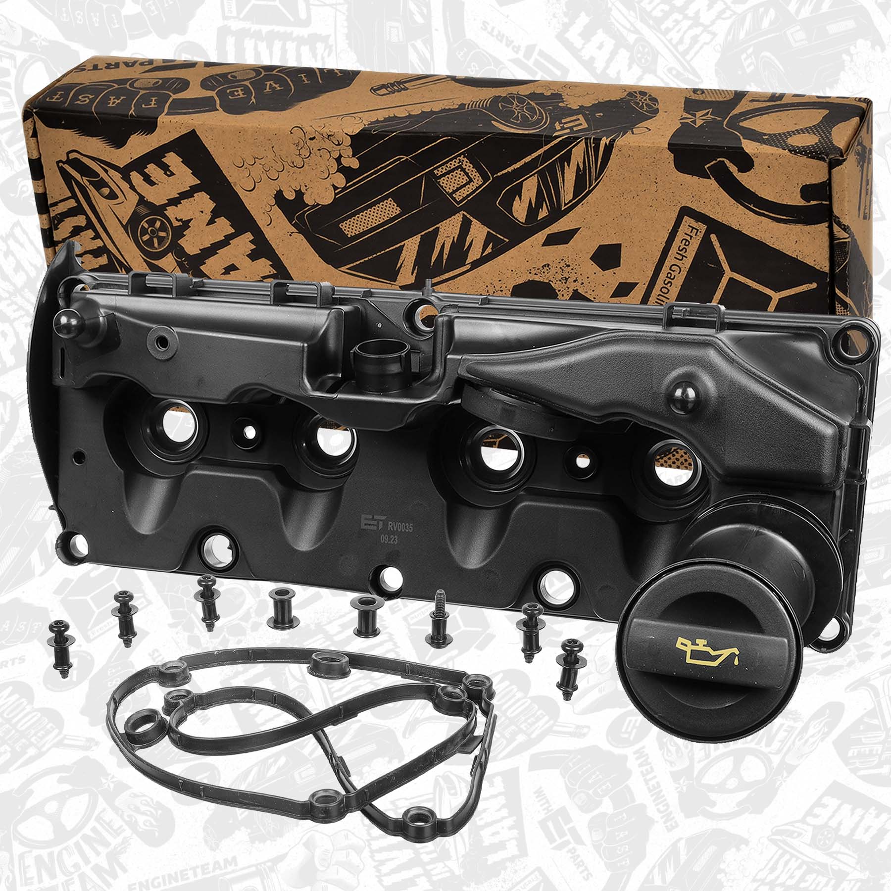 Cylinder Head Cover - RV0035 ET ENGINETEAM - 03L103469G | ET ENGINETEAM
