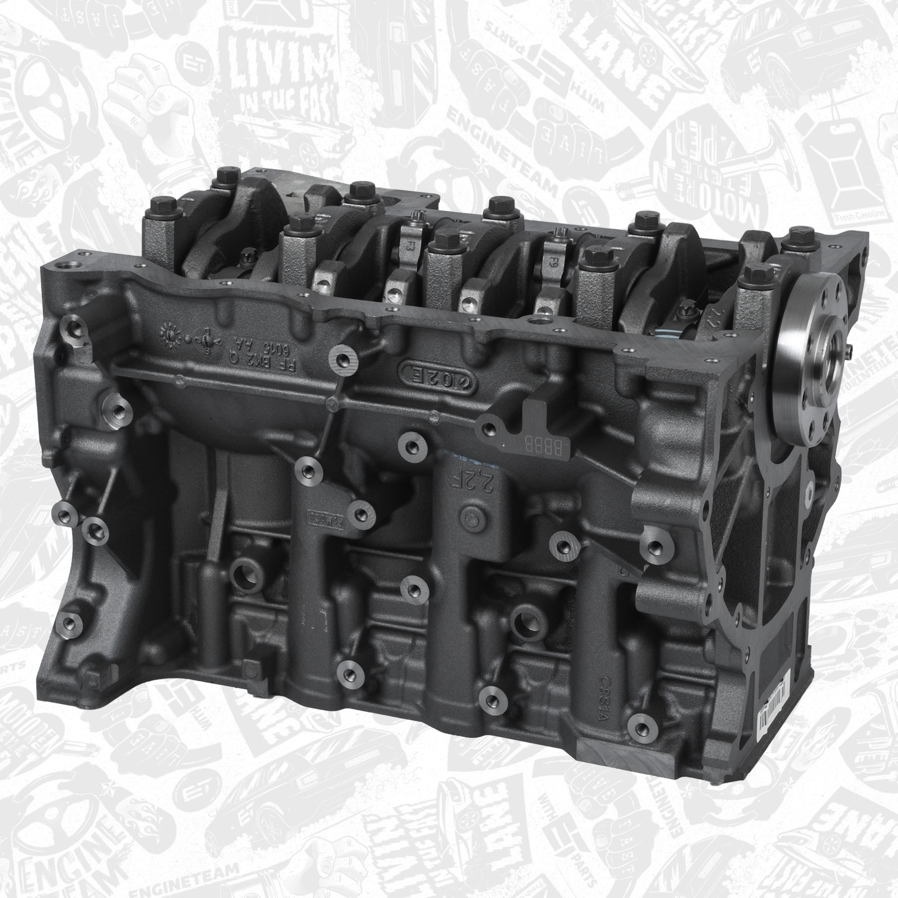 Sub-Assembly, Shortblock - SB0001 ET ENGINETEAM - 1607126380 ...