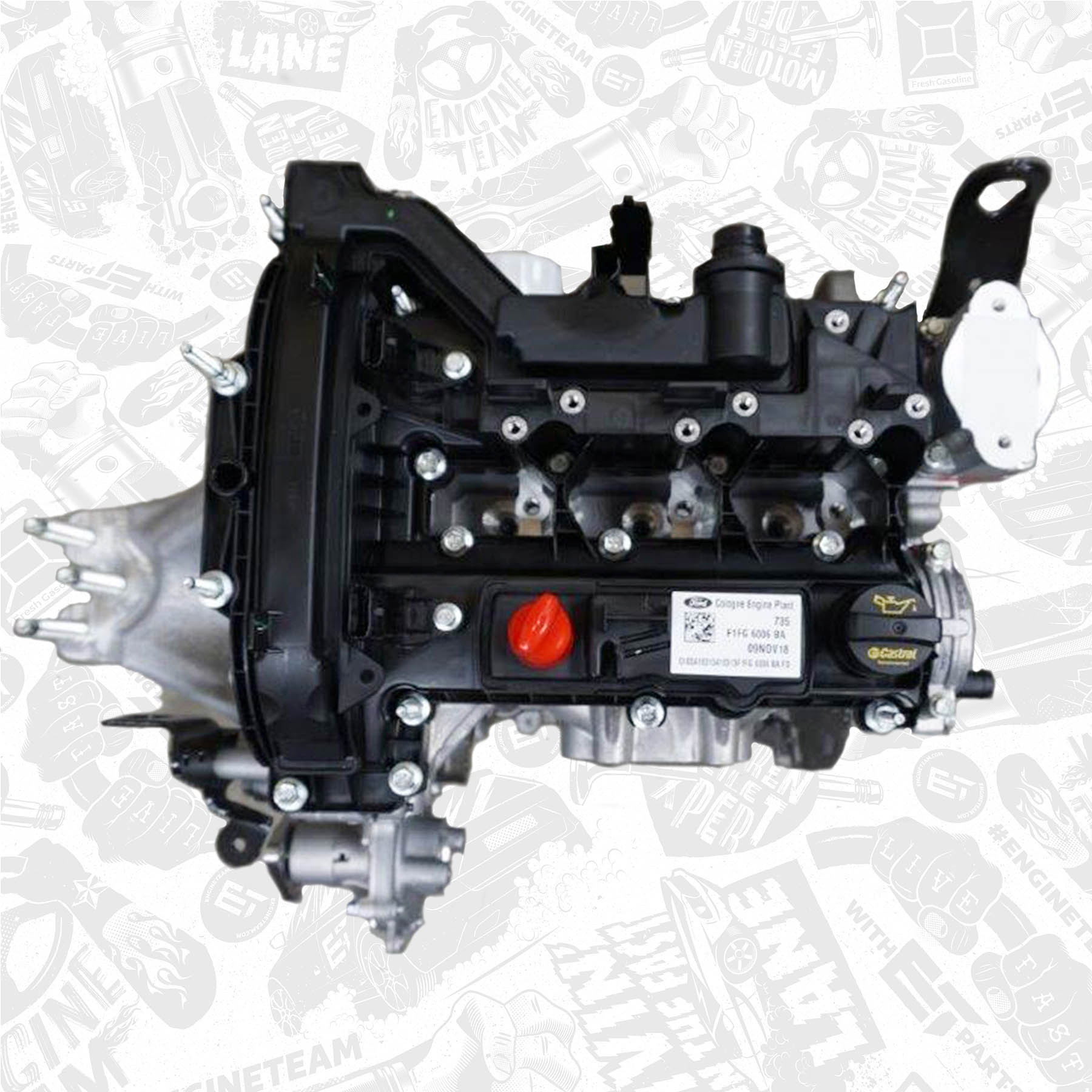 Complete Engine - SB0013 ET ENGINETEAM - 1897601, F1FG-6006-BA ...