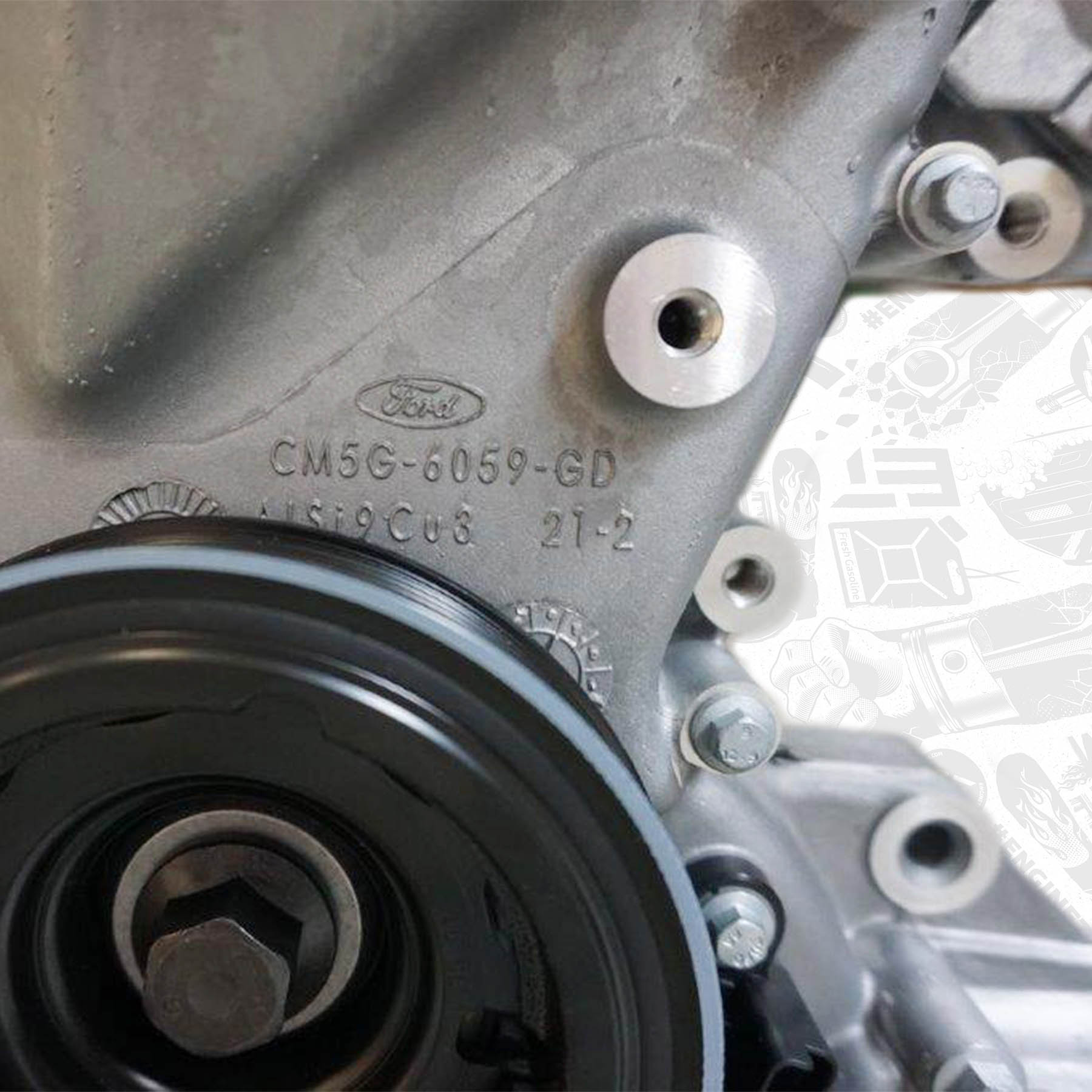 Complete Engine - SB0013 ET ENGINETEAM - 1897601, F1FG-6006-BA ...