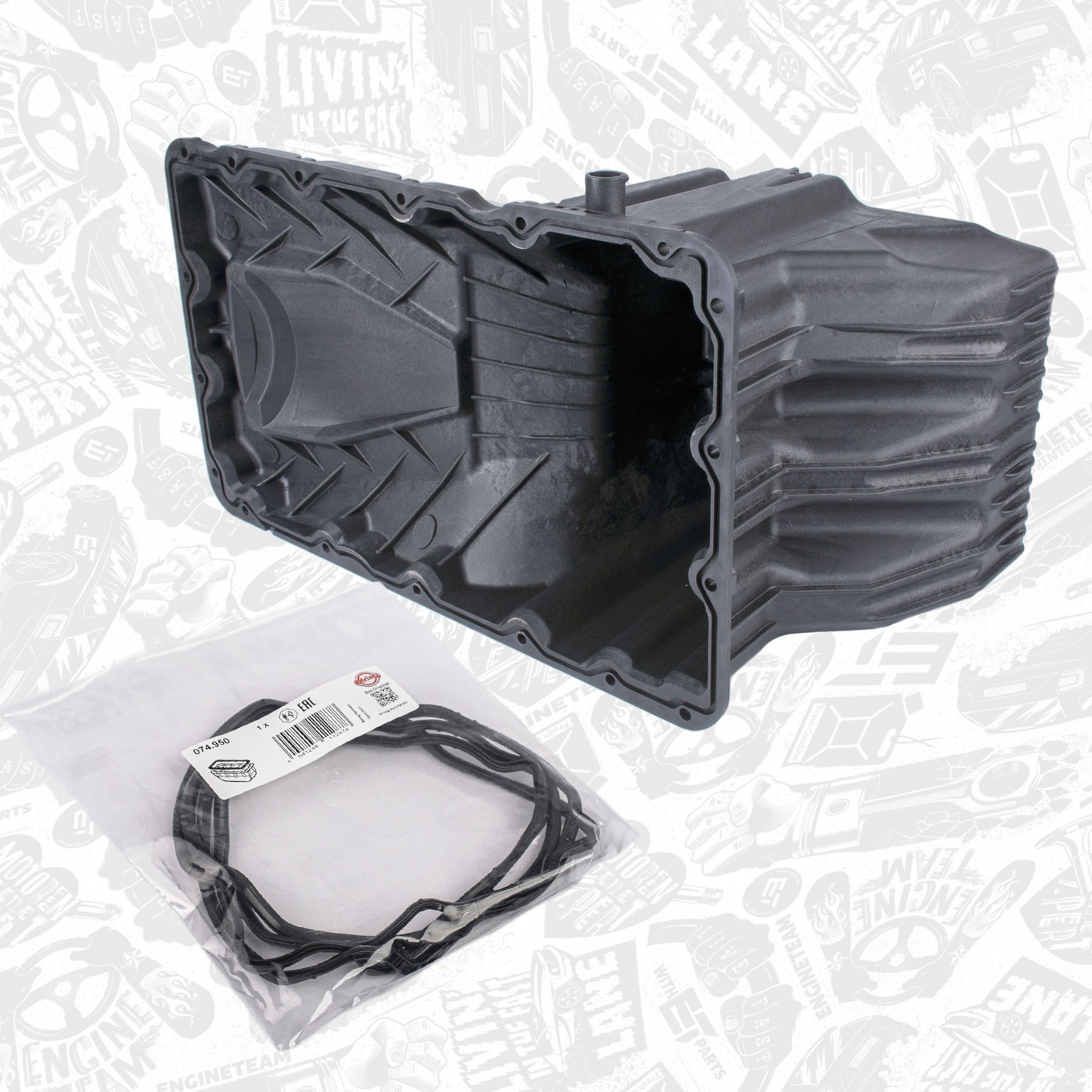 Oil Sump + gasket - SU0003VR1 ET ENGINETEAM - 9040103413, 9040103813 ...