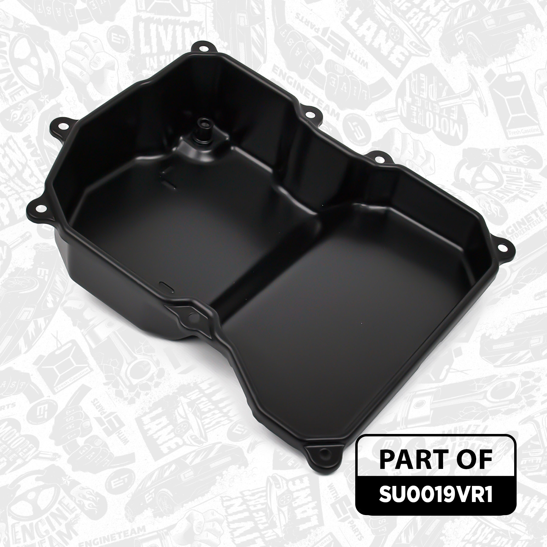 Oil Sump, automatic transmission - SU0019VR1 ET ENGINETEAM - 09G321361A ...