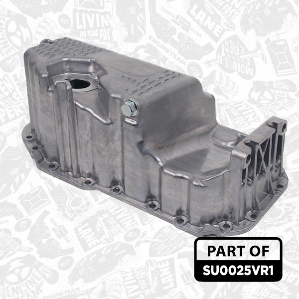 Oil Sump + sealing compound - SU0025VR1 ET ENGINETEAM - 03C103603T ...