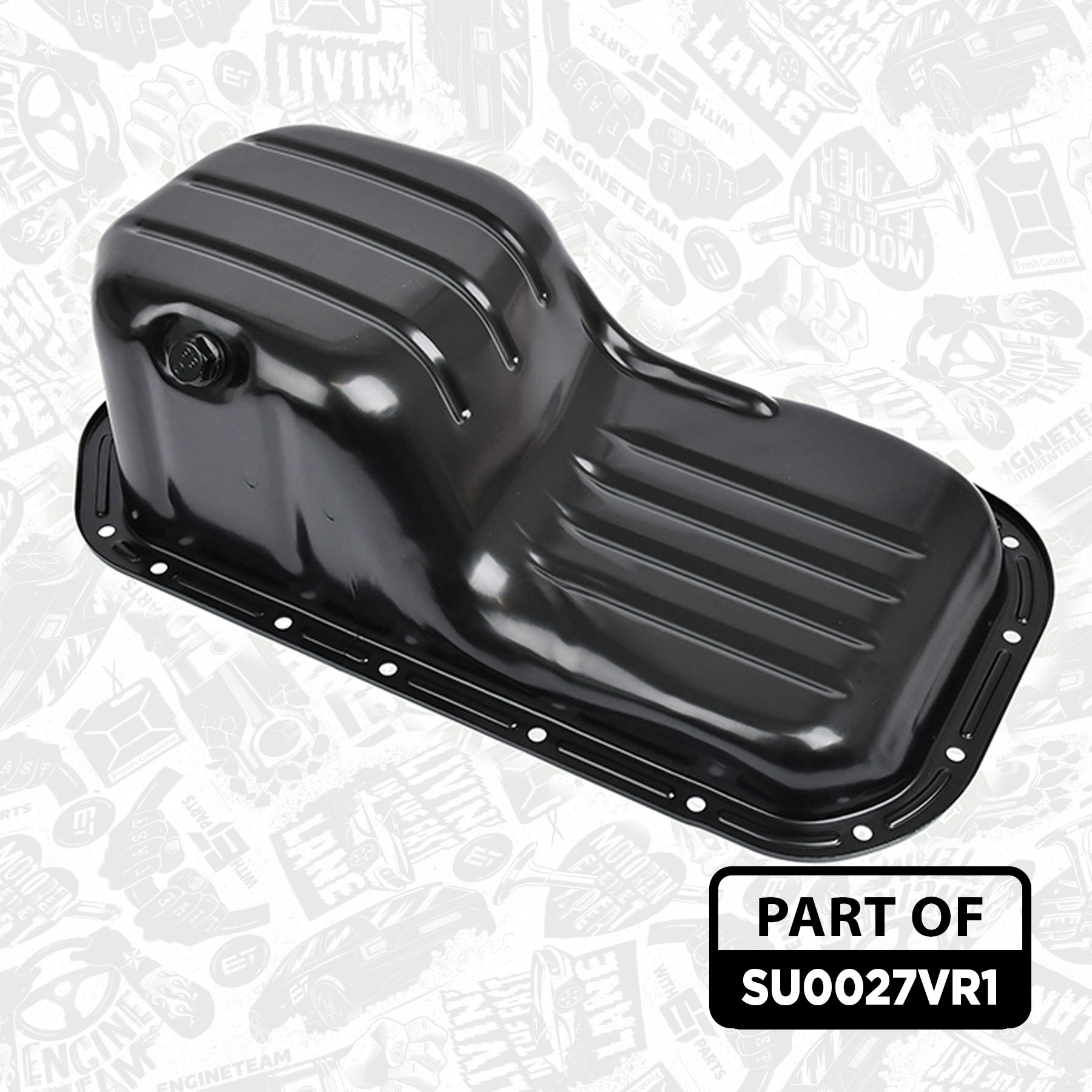 Oil Sump + sealing compound - SU0027VR1 ET ENGINETEAM - 21510-26010 ...