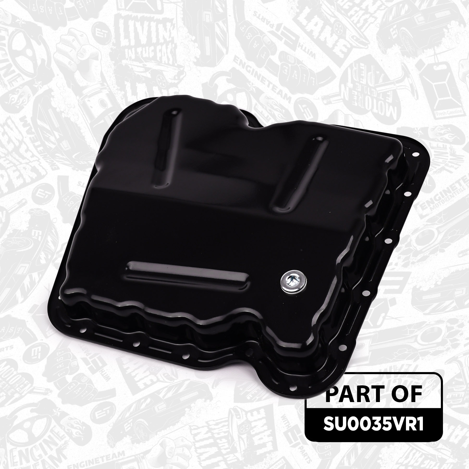 Oil Sump + sealing compound - SU0035VR1 ET ENGINETEAM - 8200805603 ...