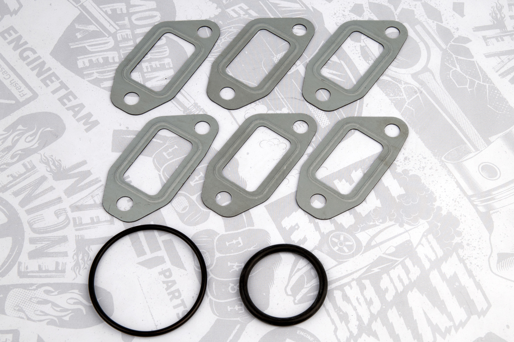 Gasket Kit, cylinder head - TE0013 ET ENGINETEAM - 5001854364, 02-28915 ...