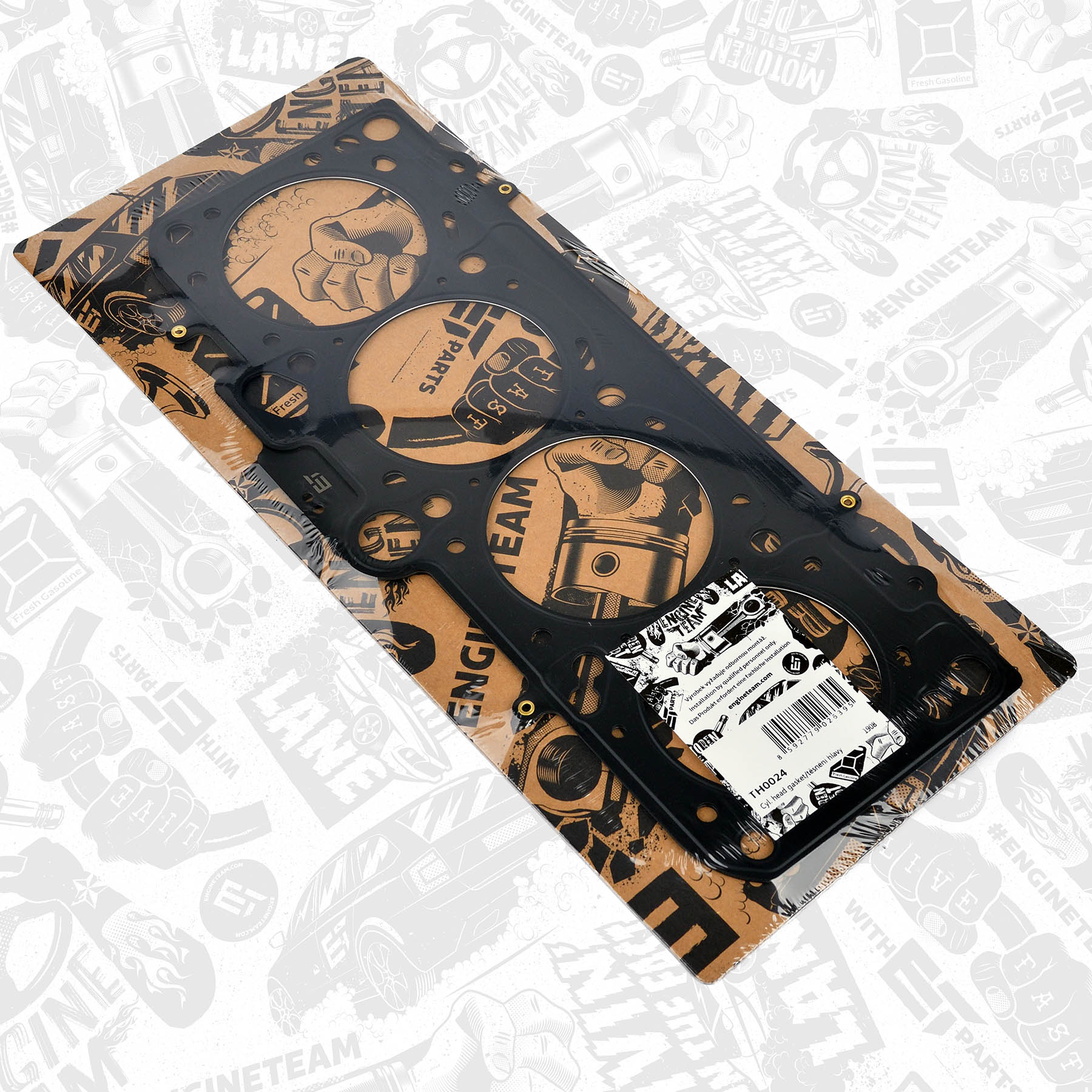 Gasket, cylinder head - TH0024 ET ENGINETEAM - 06B103383AG, 06B103383H ...