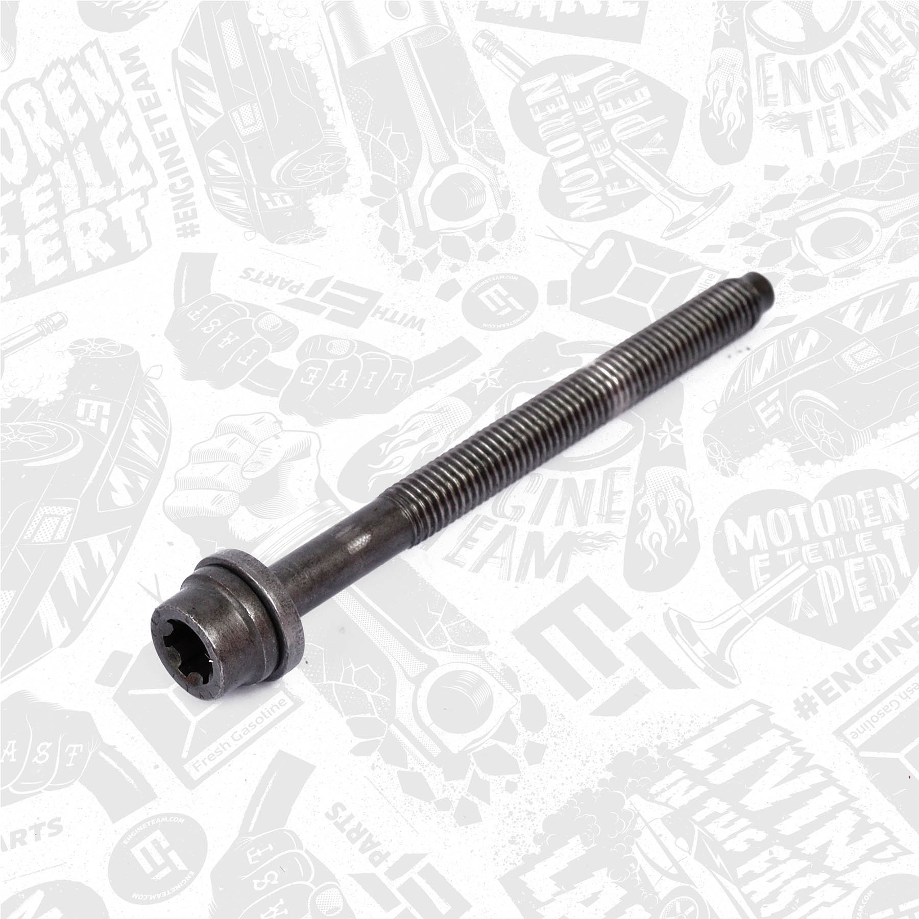 Gasket, cylinder head + bolt set - TH0024BT ET ENGINETEAM - 06B103383AG ...