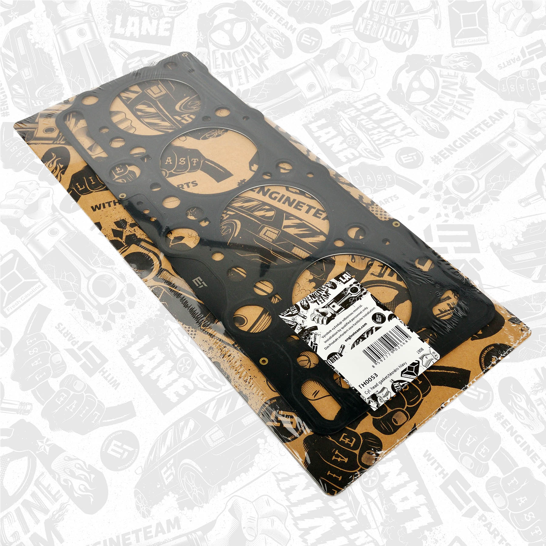 Gasket, cylinder head - TH0053 ET ENGINETEAM - 12251-PLZ-D20, 5607874 ...