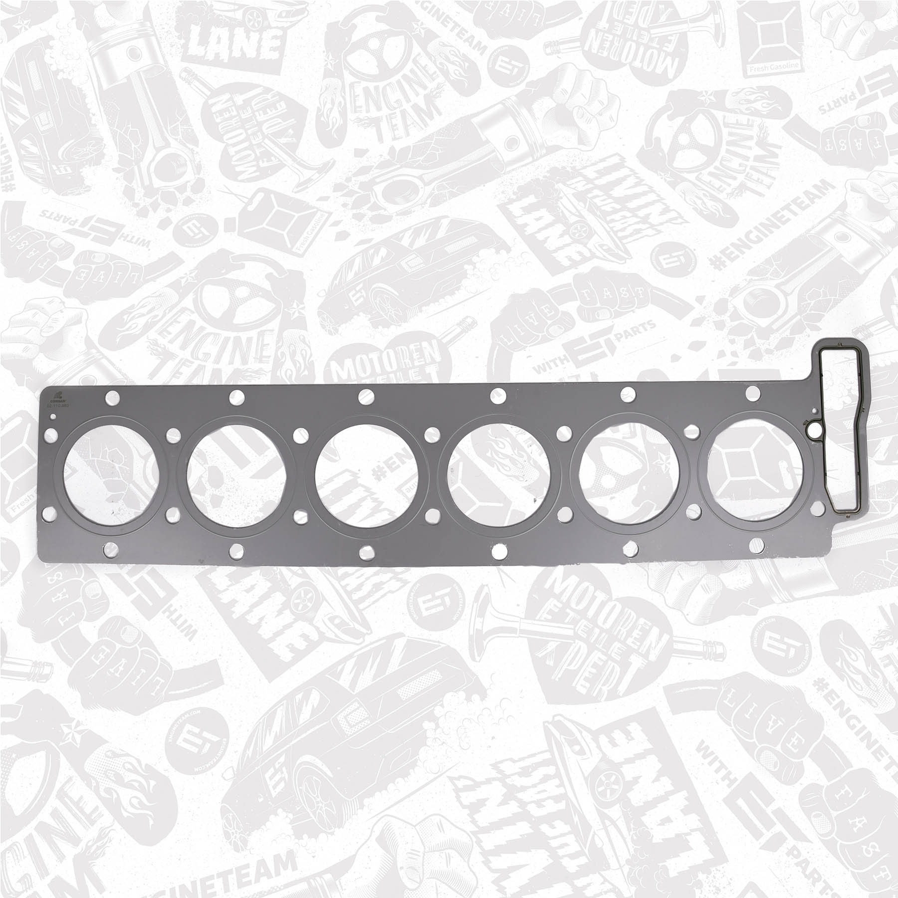 Gasket, cylinder head - TH0077 ET ENGINETEAM - 51.03901-0403 ...