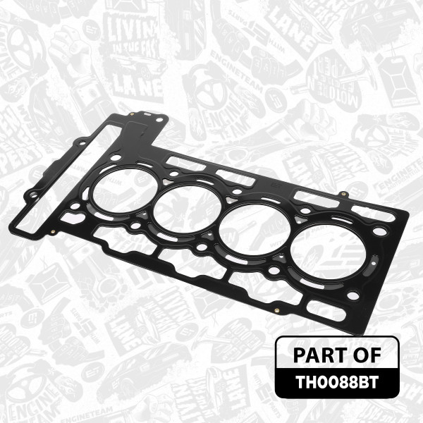 Gasket, cylinder head + bolt set - TH0088BT ET ENGINETEAM - 11127595138 ...