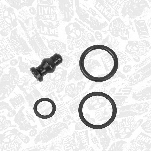 Seal Kit, injector nozzle - TM0005 ET ENGINETEAM - 03G198051A, 15-38642 ...