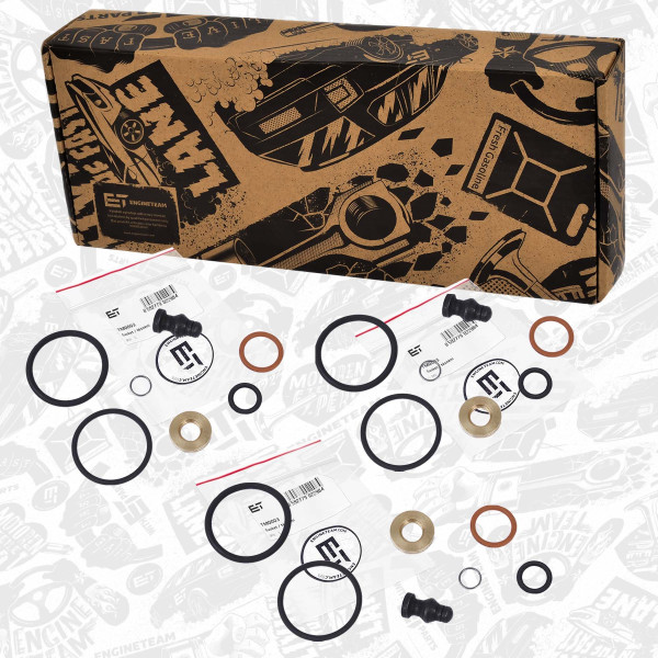 Seal Kit, injector nozzle 3 pcs - TM0029 ET ENGINETEAM - 038198051C ...