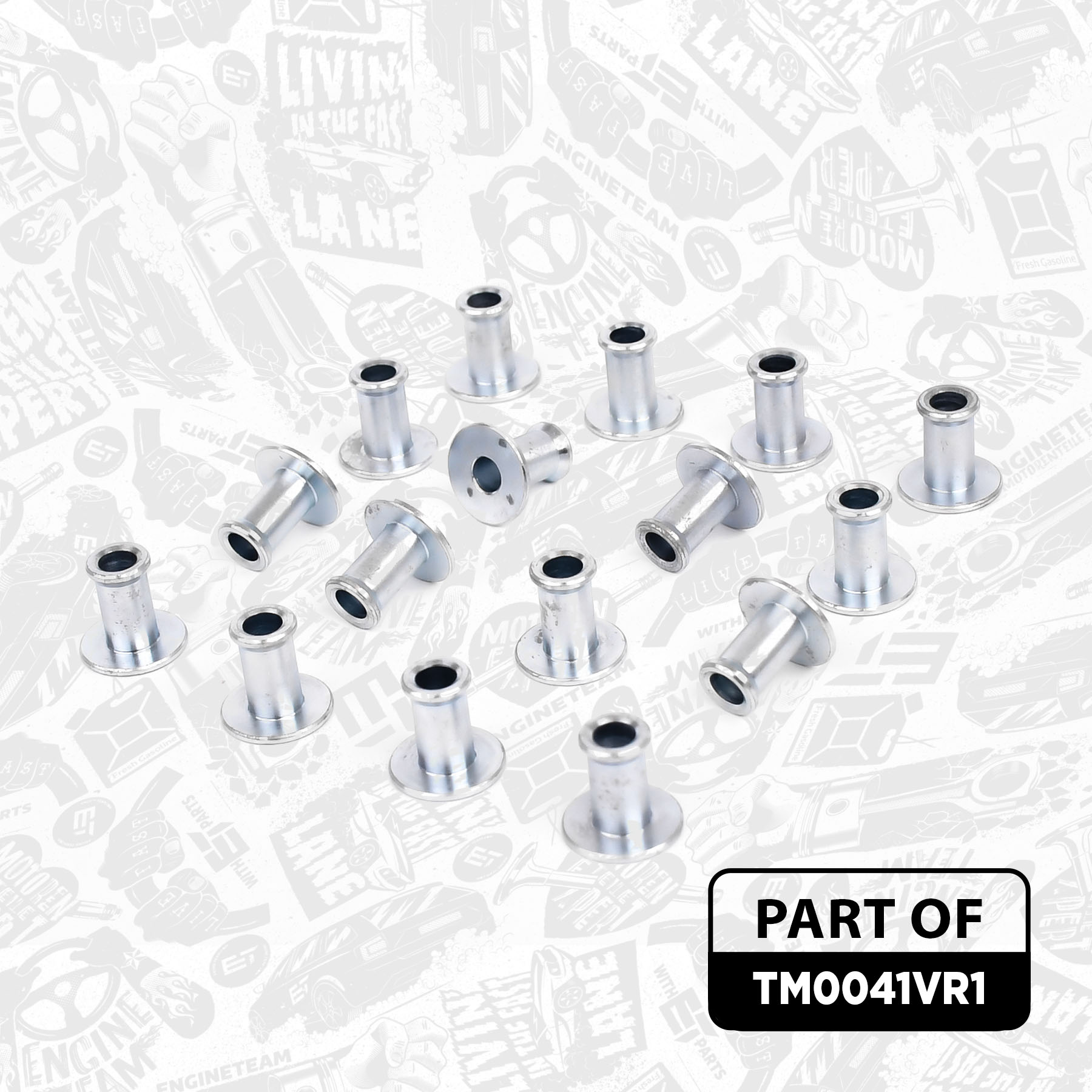 Gasket, cylinder head cover - TM0041VR1 ET ENGINETEAM - 070103469A ...