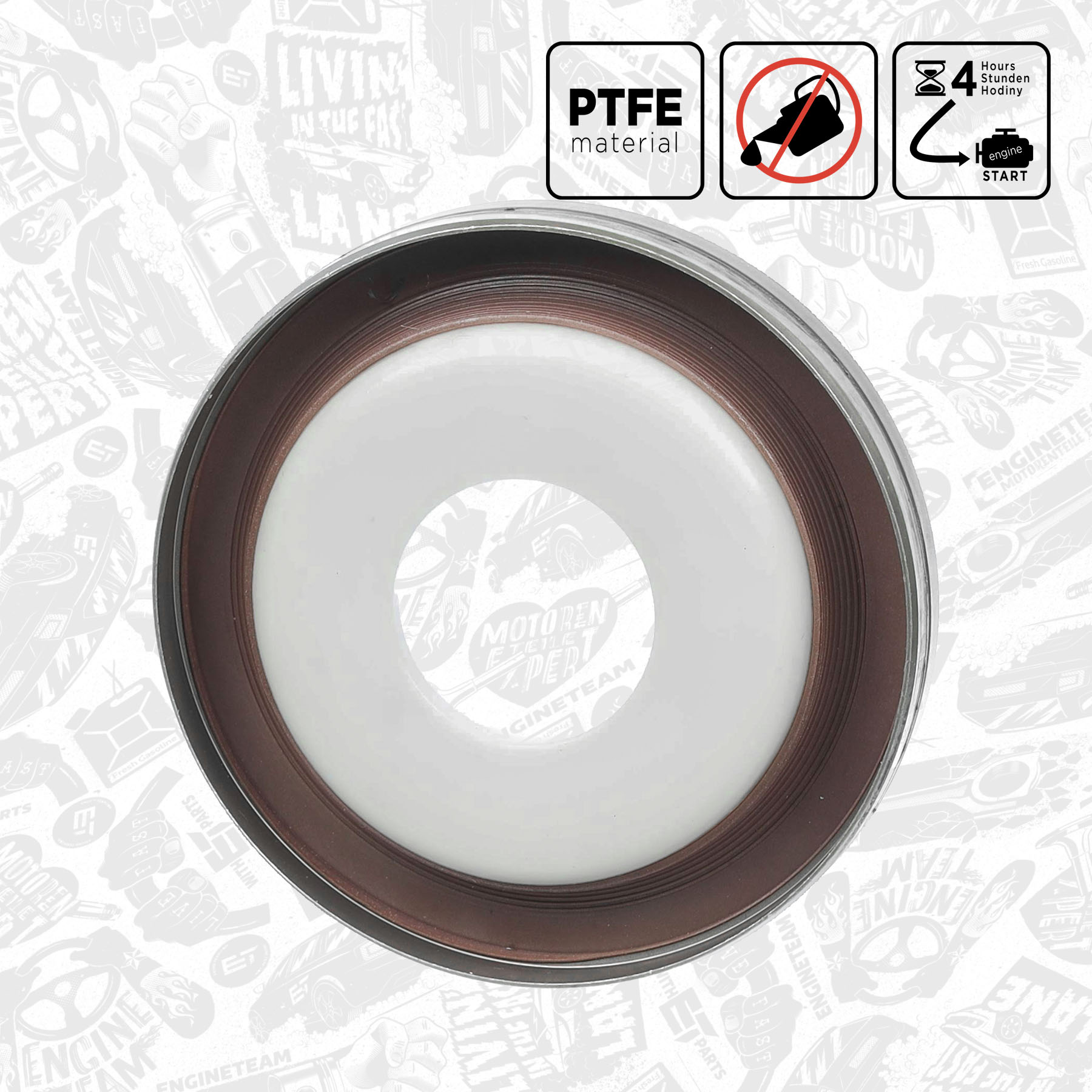 Shaft Seal, crankshaft - TM0053 ET ENGINETEAM - 11142247117, LUF100530 ...
