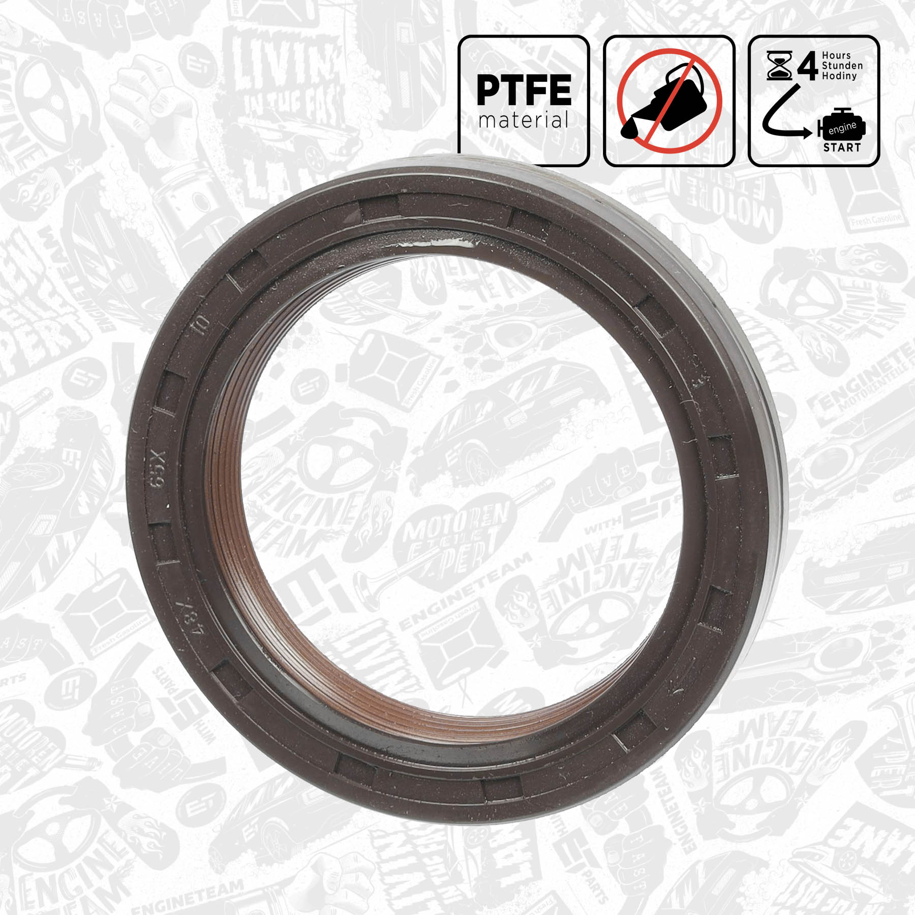 Shaft Seal, crankshaft - TM0053 ET ENGINETEAM - 11142247117, LUF100530 ...