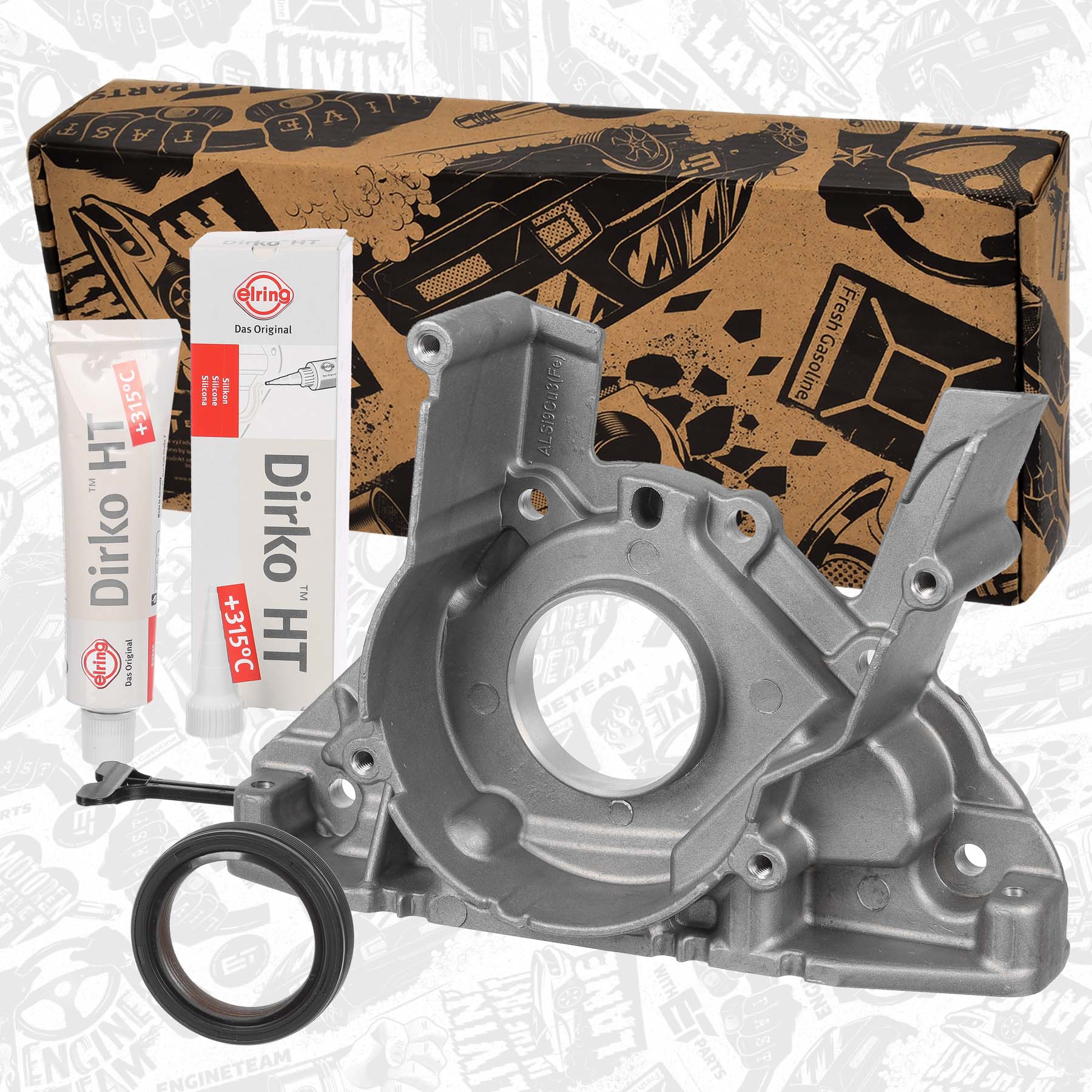 Housing Cover, crankcase - TM0061 ET ENGINETEAM - 038103153T ...