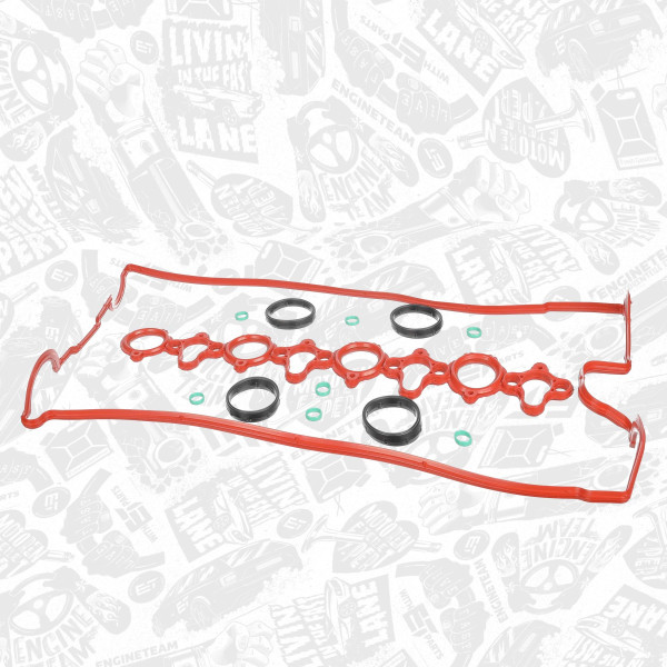 Gasket Set, cylinder head cover - TM0063 ET ENGINETEAM - 11049-00QAA ...