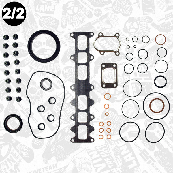 Full Gasket Kit, engine - TS0008 ET ENGINETEAM - 2995572, 2996737, 01 ...