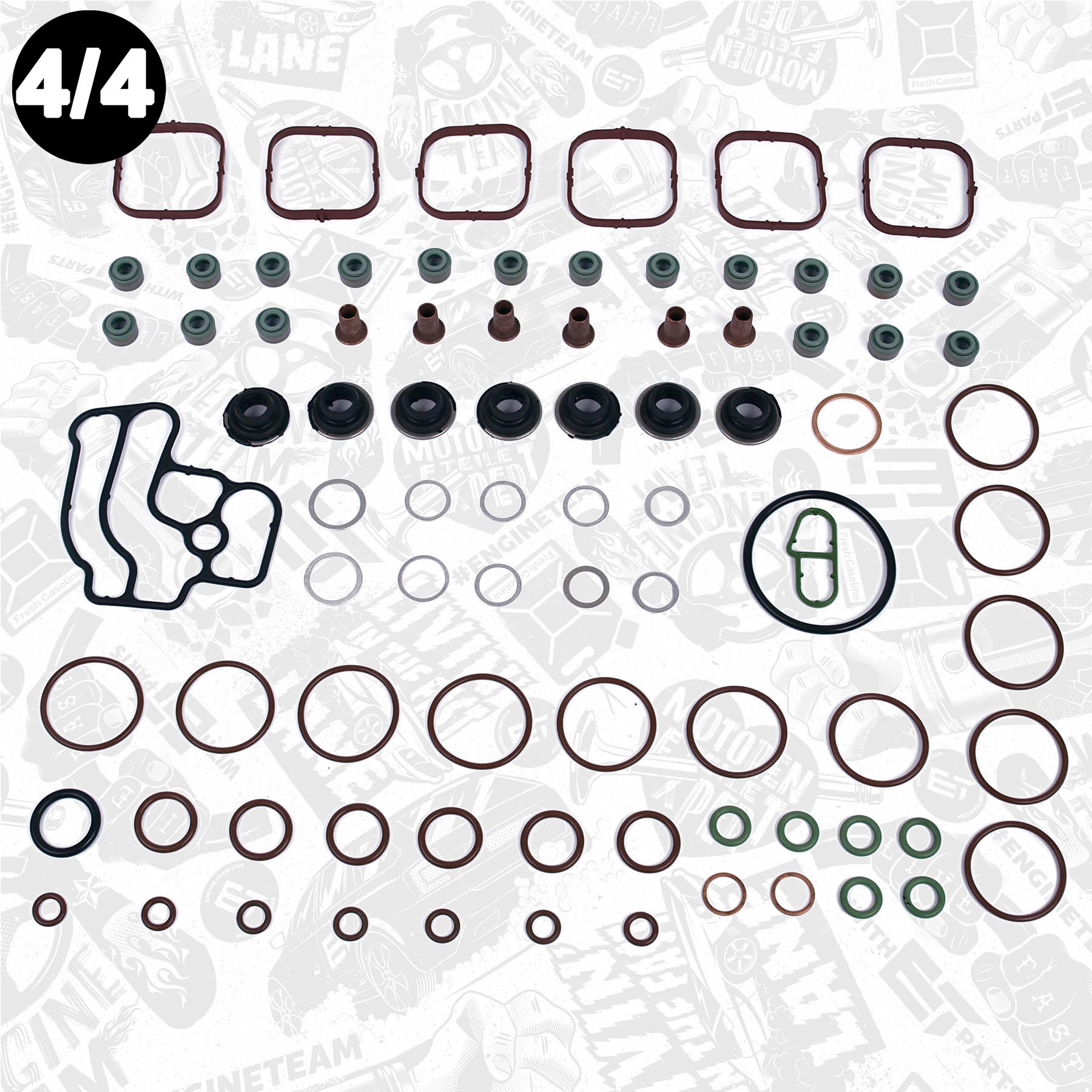 Full Gasket Kit, engine - TS0018 ET ENGINETEAM - 9041410280 ...