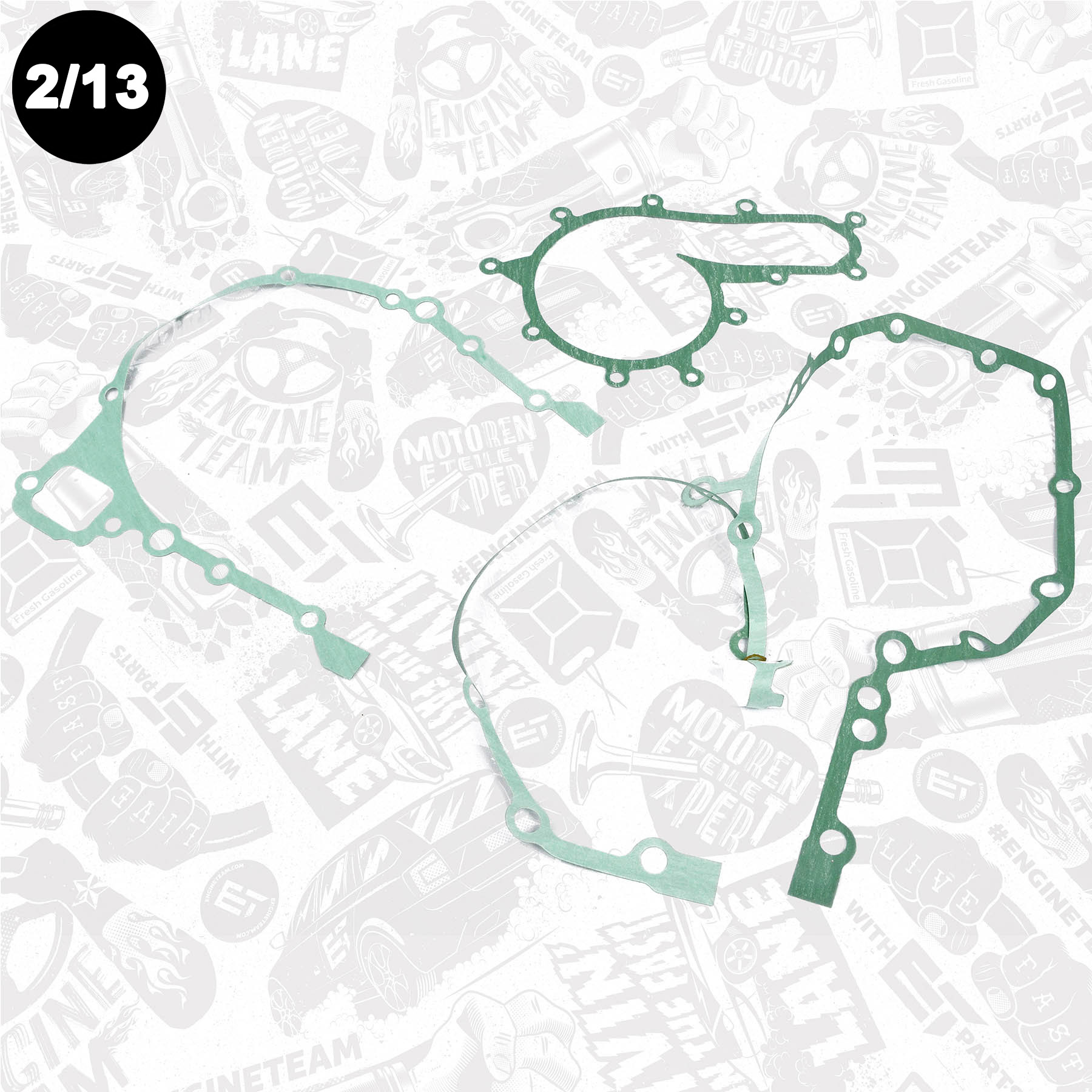 Full Gasket Kit, engine - TS0024 ET ENGINETEAM - 13488502, 01-34885-02 ...
