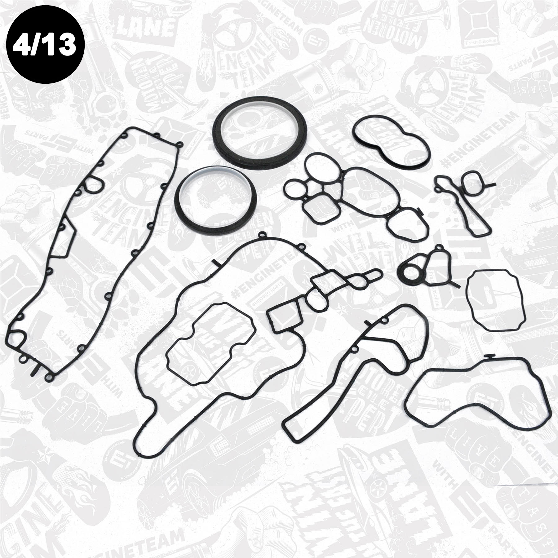 Full Gasket Kit, engine - TS0024 ET ENGINETEAM - 13488502, 01-34885-02 ...